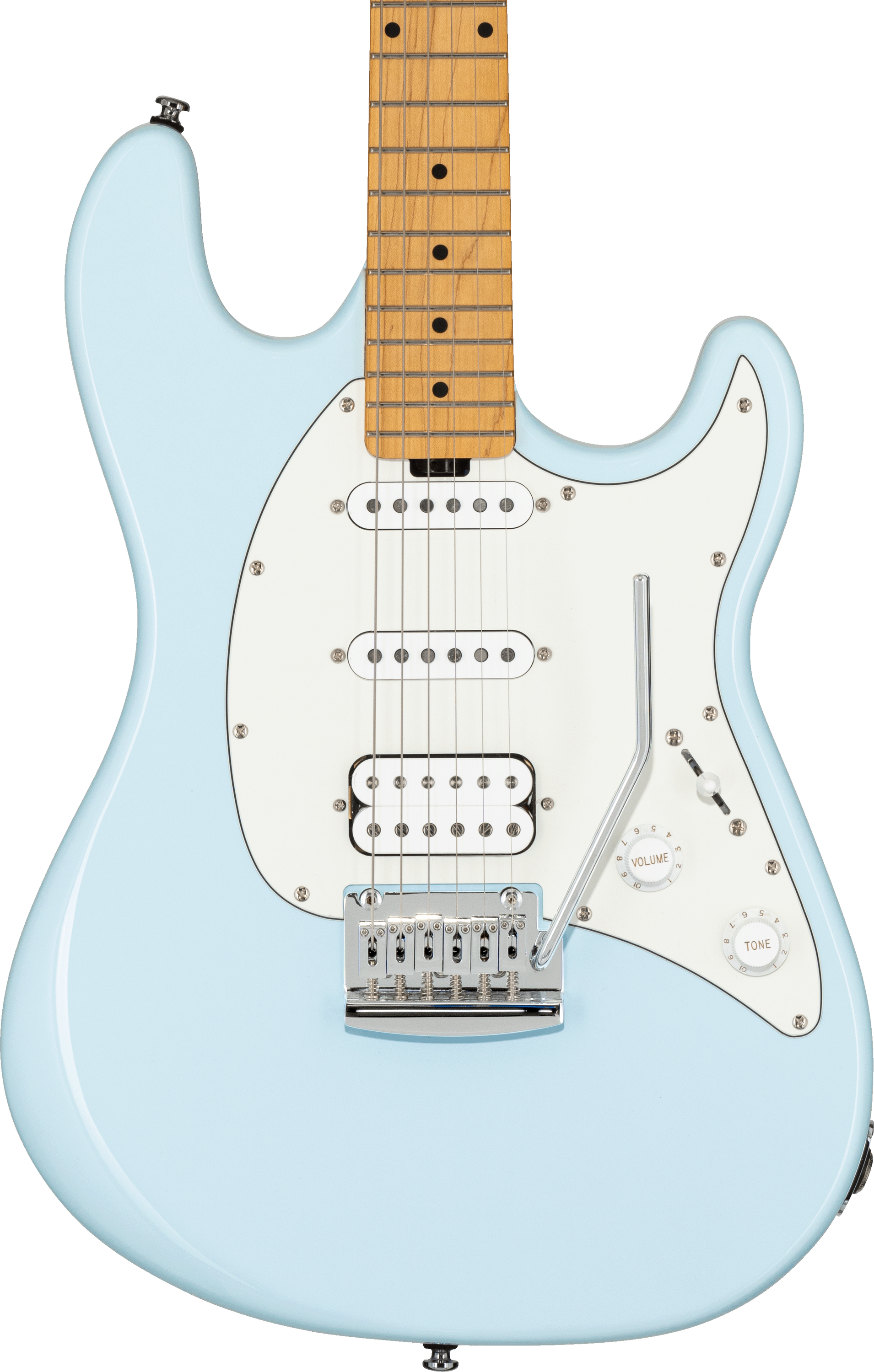 Sterling By Music Man Sub Cutlass HSS Electric Guitar - Daphne Blue ...