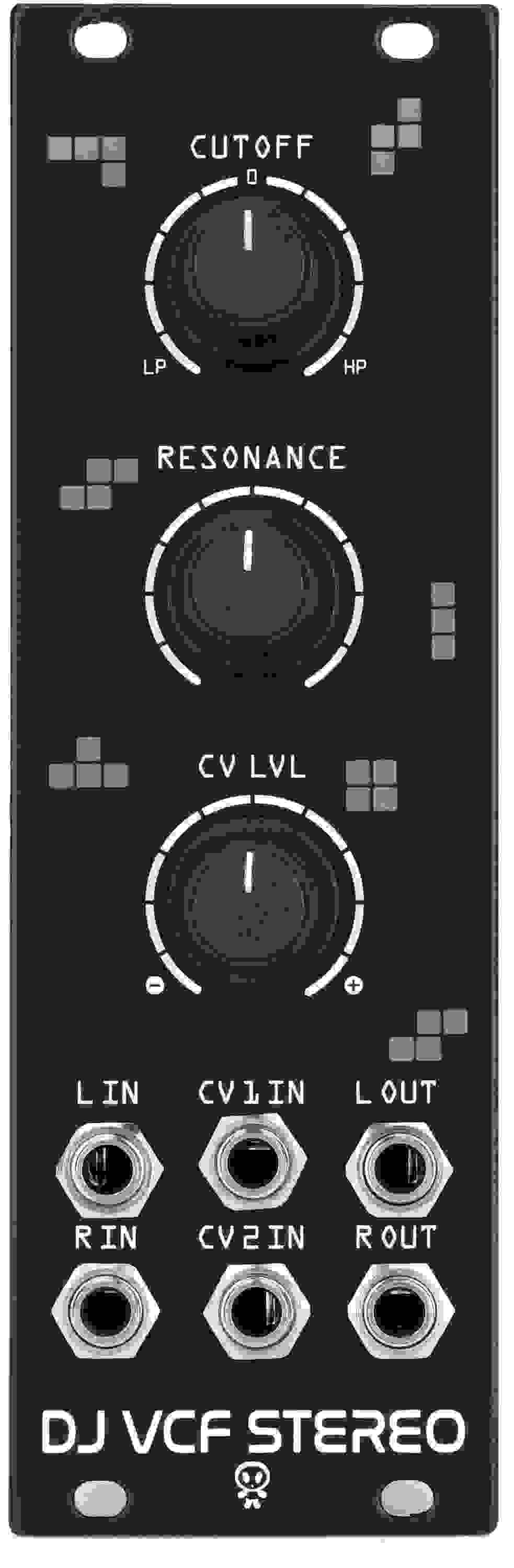 Erica Synths DJ VCF Stereo Eurorack Module | Sweetwater