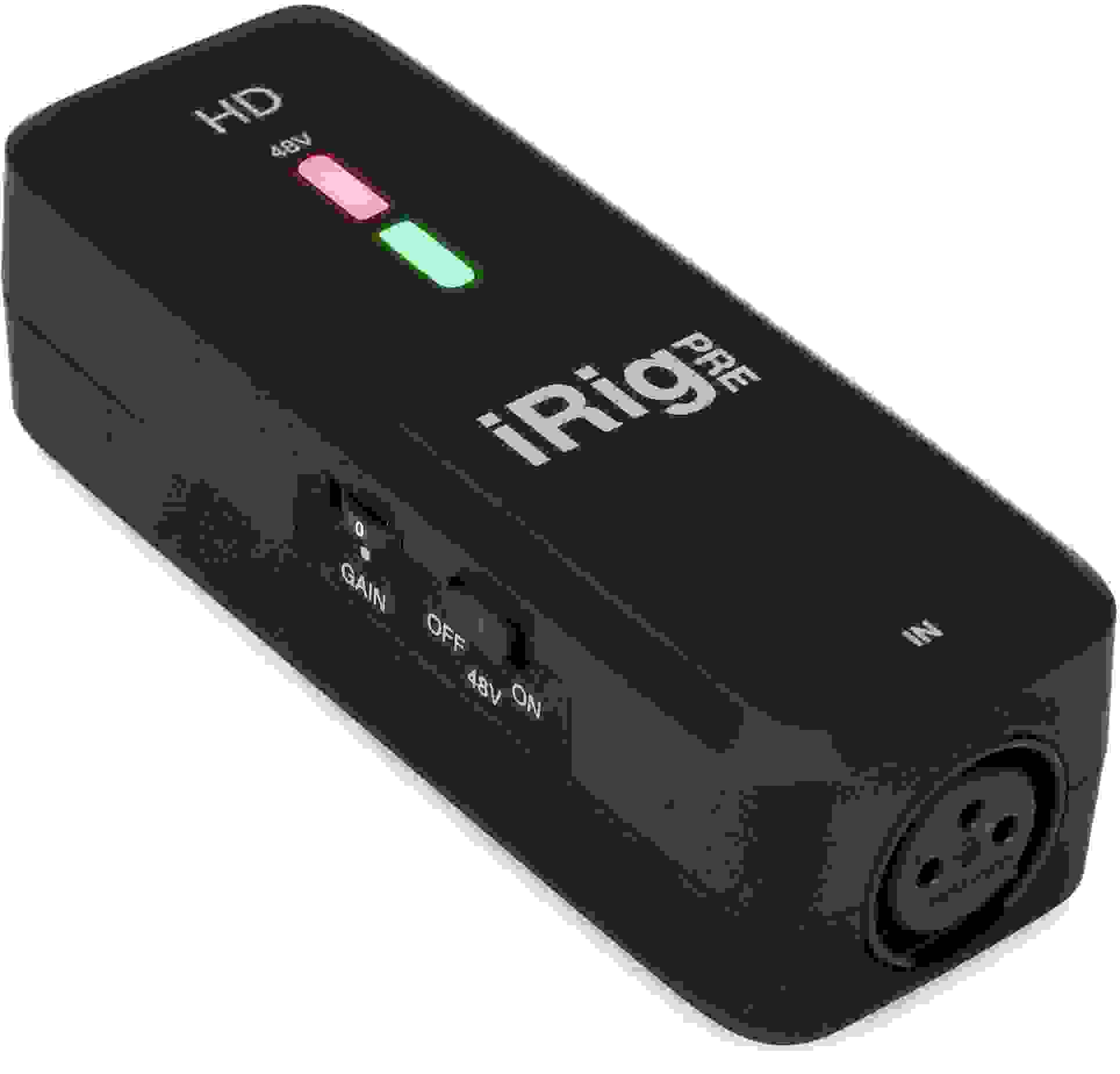 IK Multimedia iRig Pre HD iOS Microphone Preamp & Interface | Sweetwater