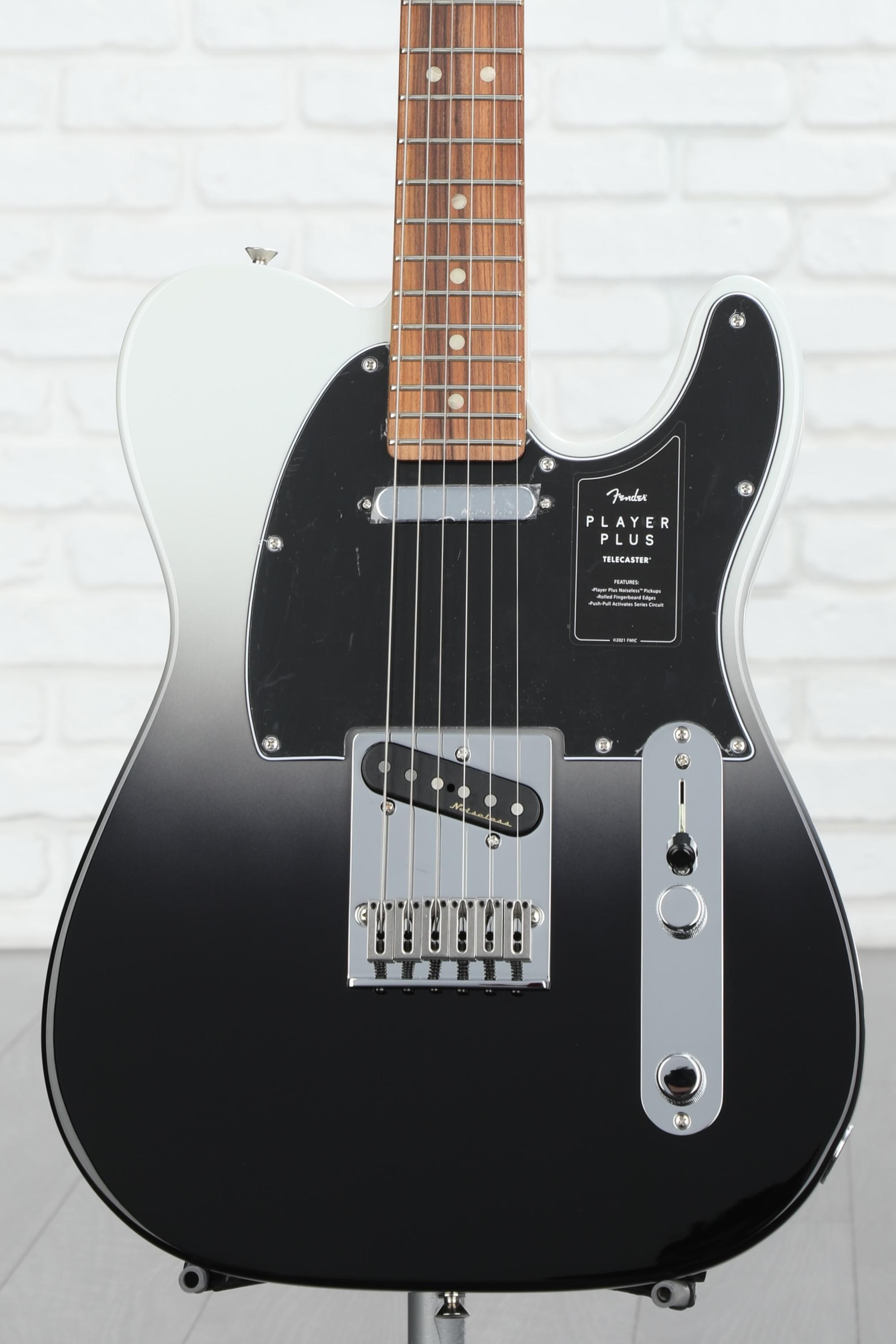 Fender Player Plus Telecaster - Silver Smoke with Pau Ferro Fingerboard ...