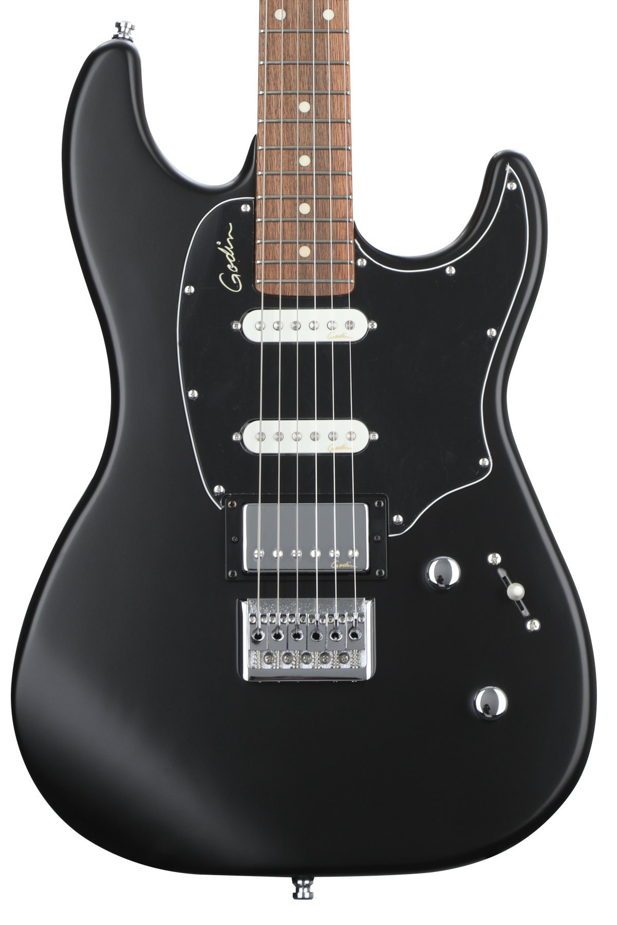 Godin Session HT - Matte Black | Sweetwater