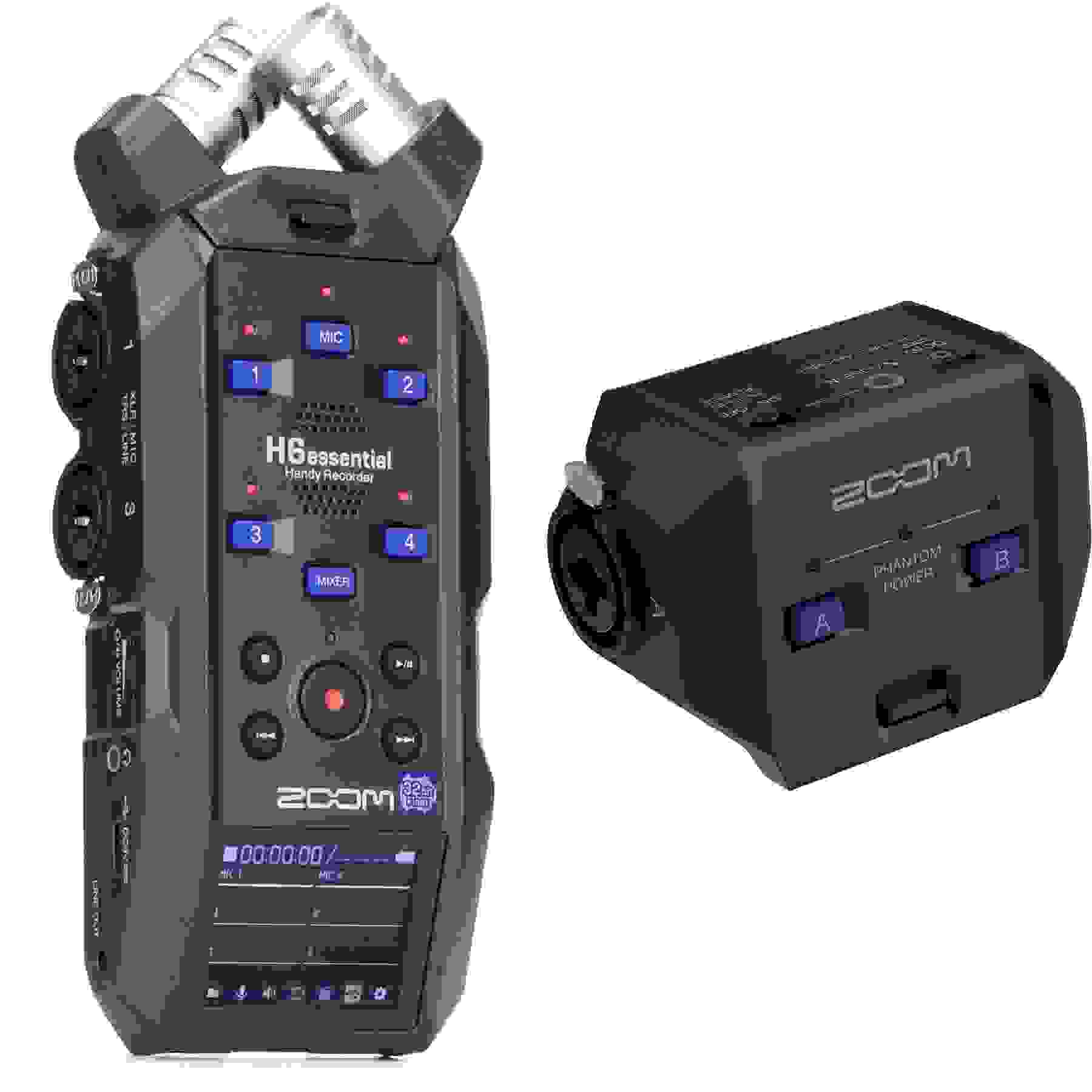 Zoom H6essential Handheld Recorder with External Input Capsule | Sweetwater
