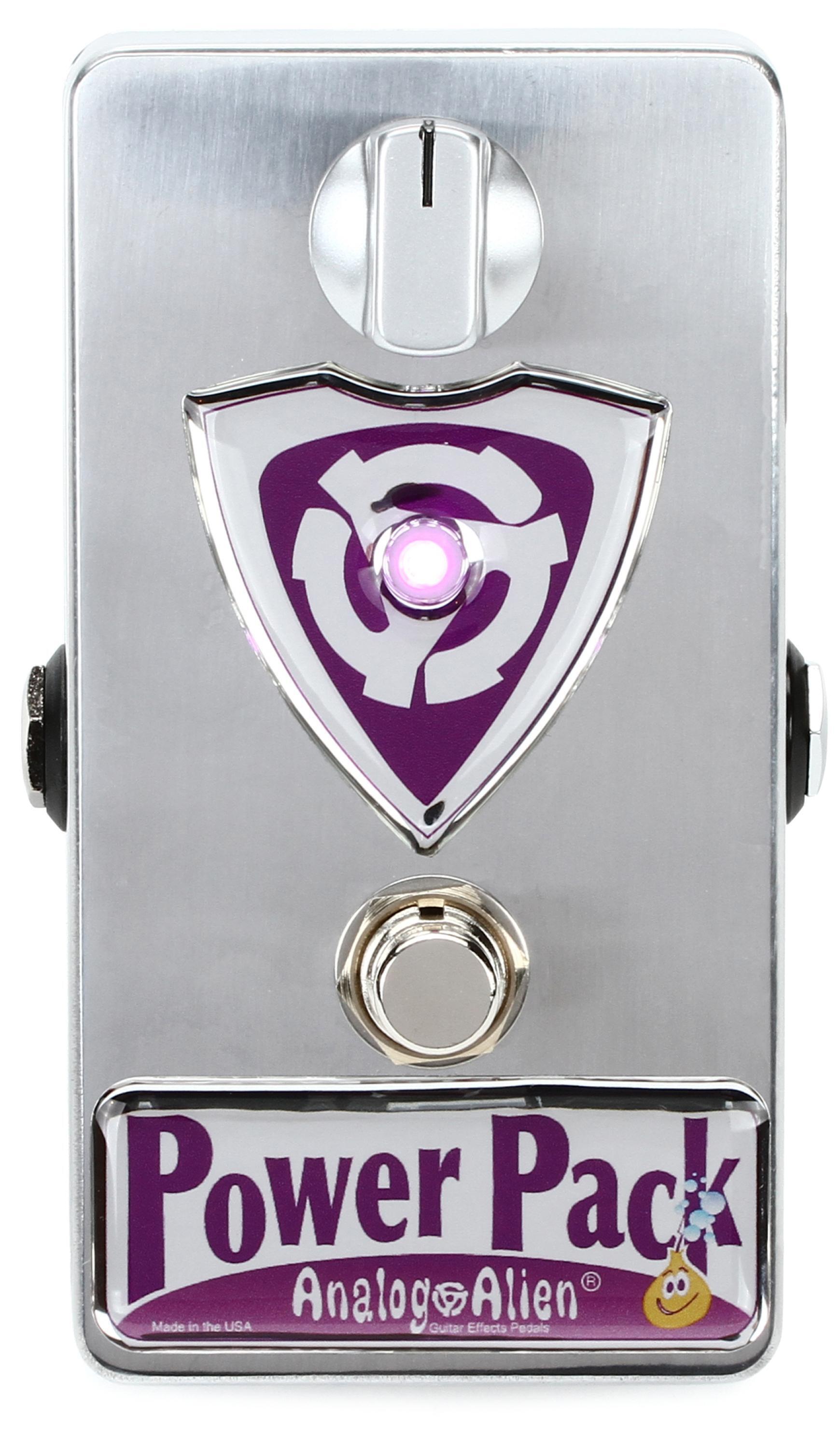 Analog Alien Power Pack Clean Boost Pedal | Sweetwater
