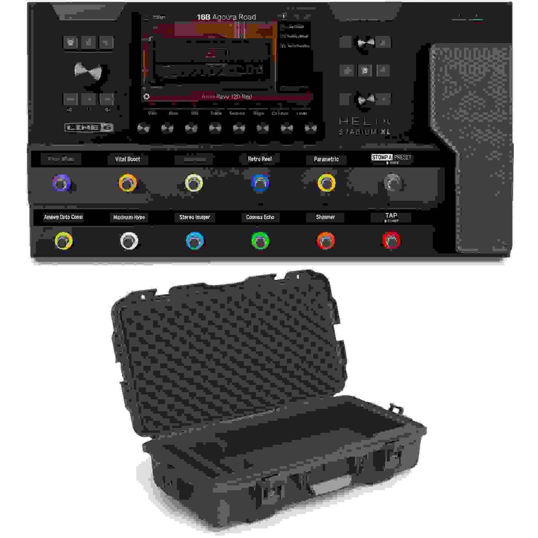 Line 6 Helix Stadium XL Amp Modeler and FX Processor with Titan Series ...