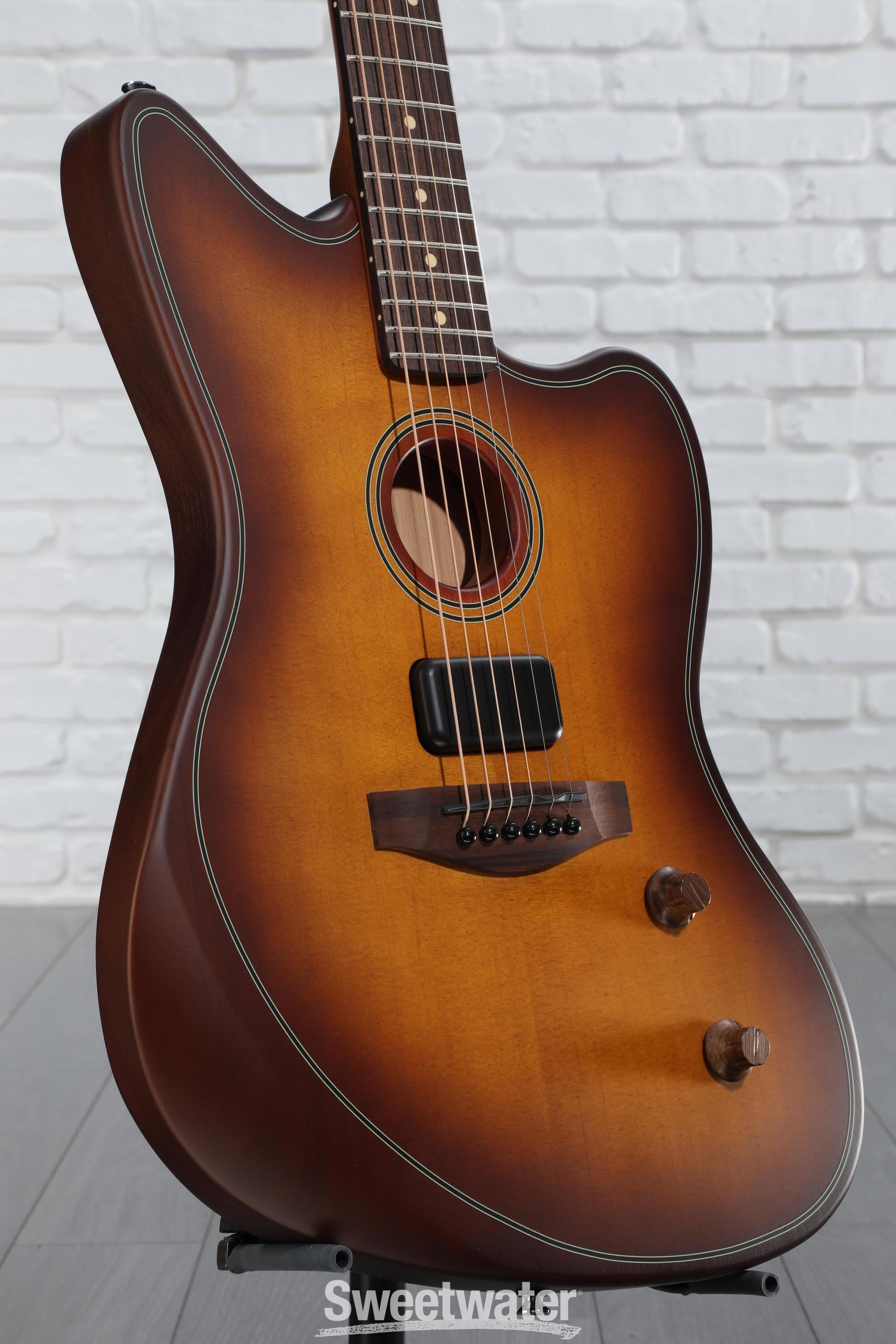 Fender Acoustasonic Standard Jazzmaster Acoustic-electric Guitar ...