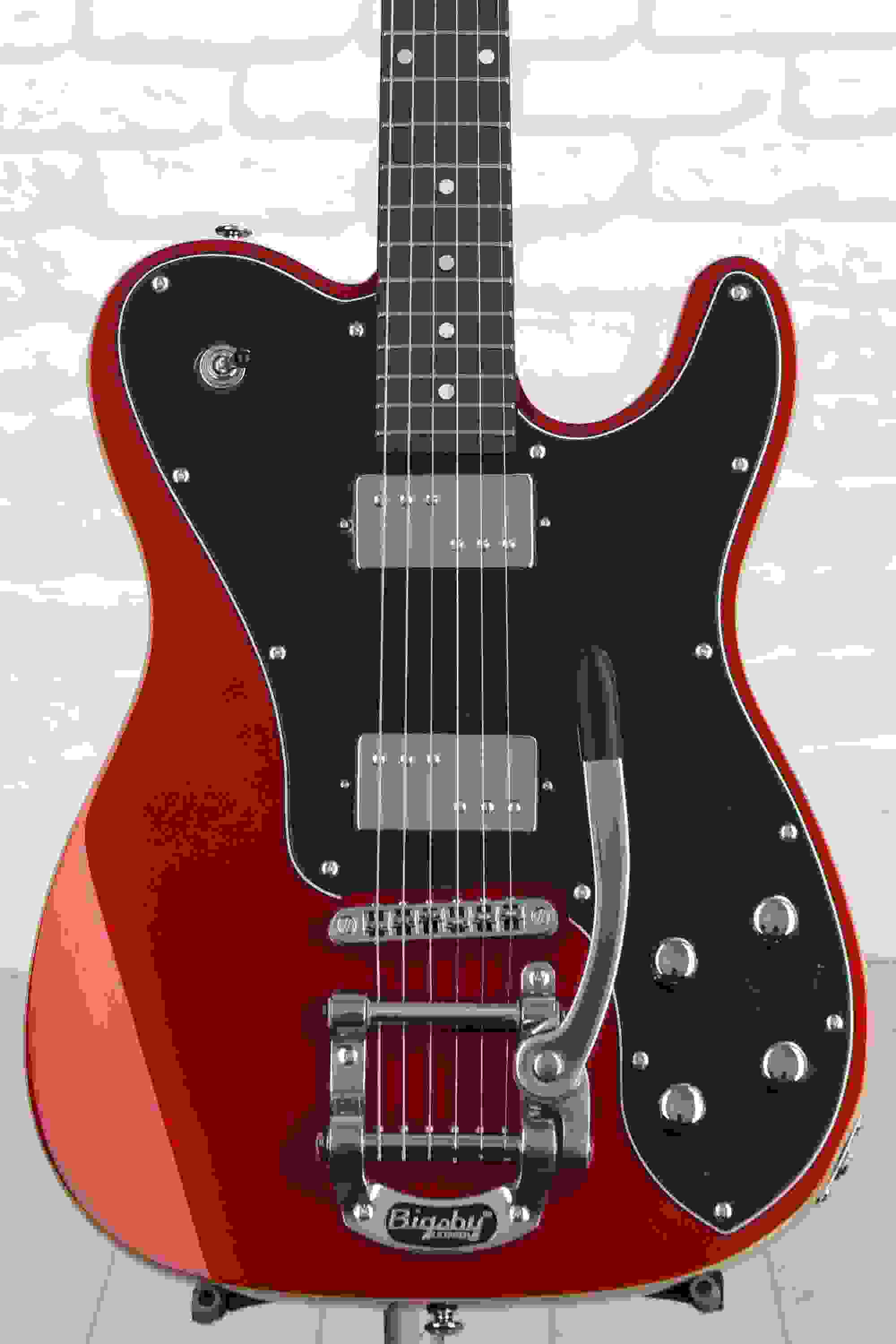 Schecter PT Fastback II B Electric Guitar - Metallic Red | Sweetwater