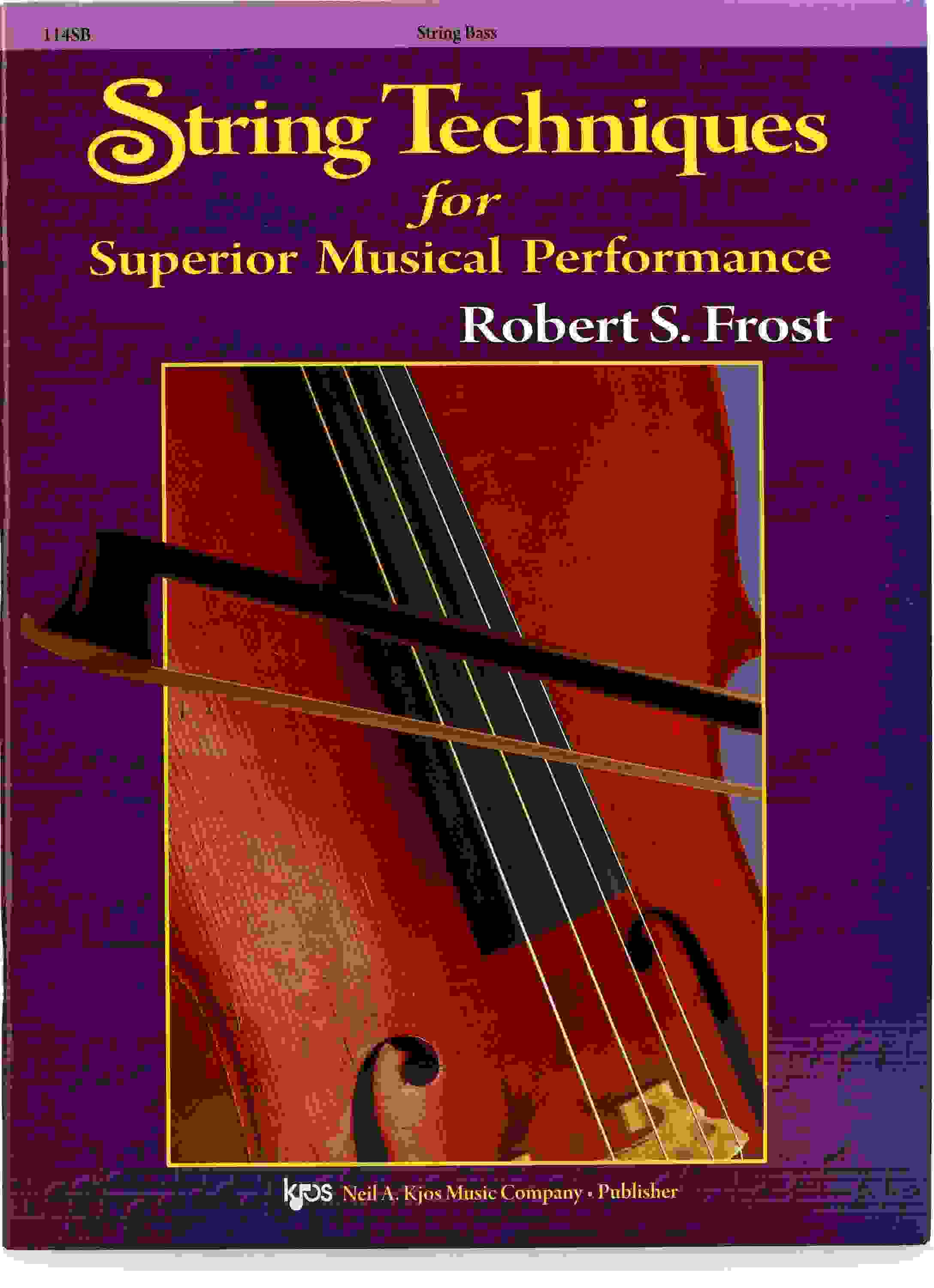 Kjos String Techniques for Superior Performance - Double Bass | Sweetwater