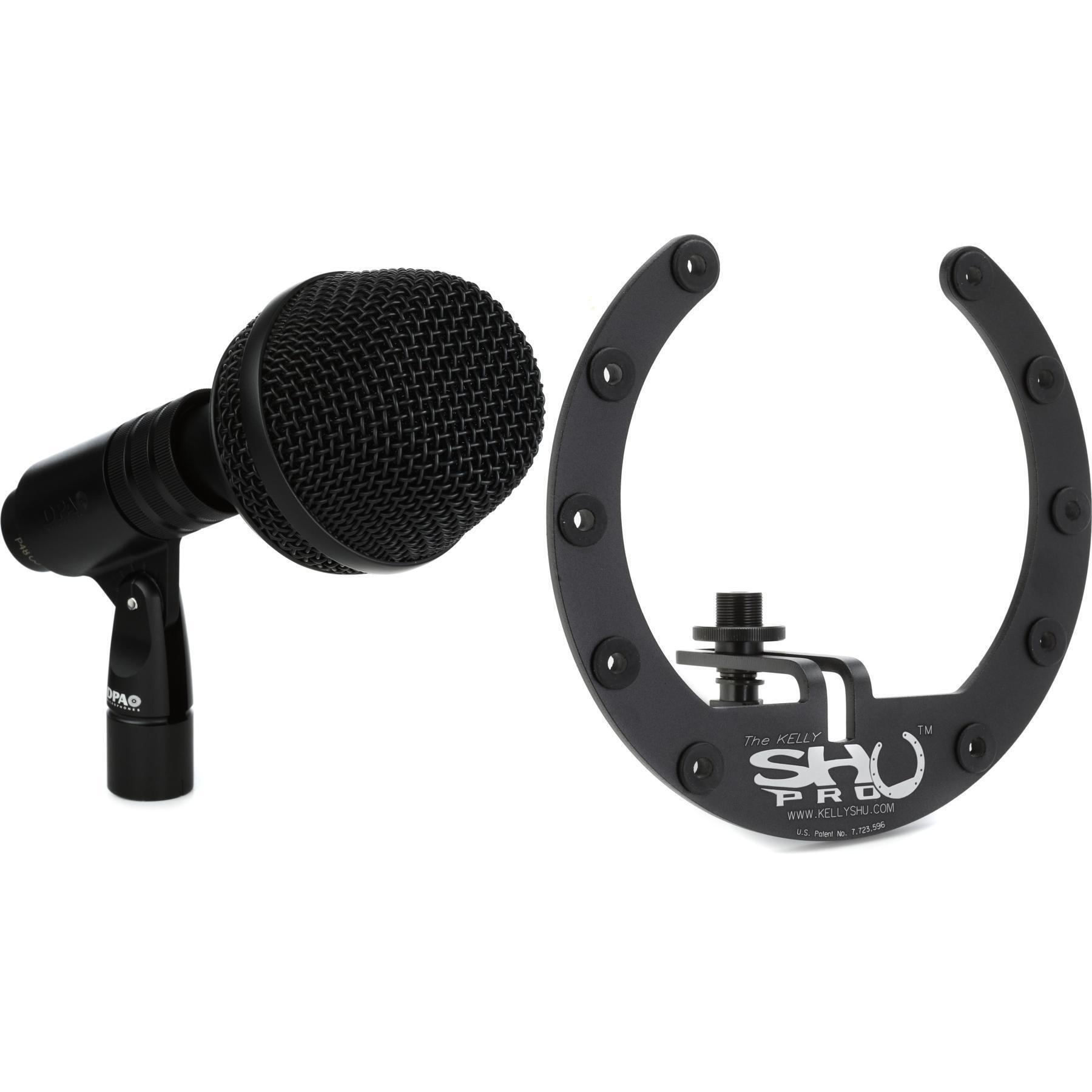 DPA 4055 Pre-polarized Condenser Kick Drum Microphone with The Kelly ...