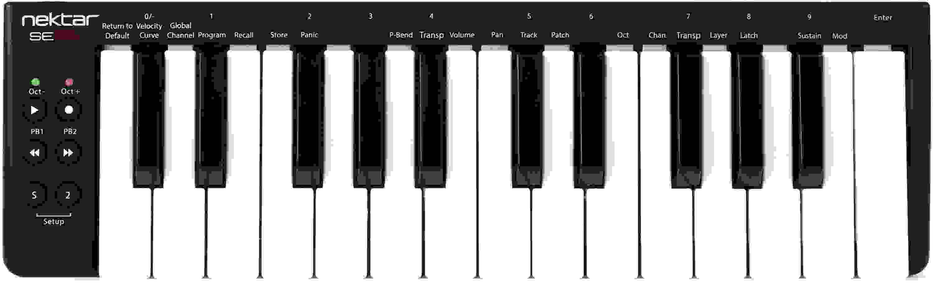 Nektar SE25 25-key Keyboard Controller | Sweetwater