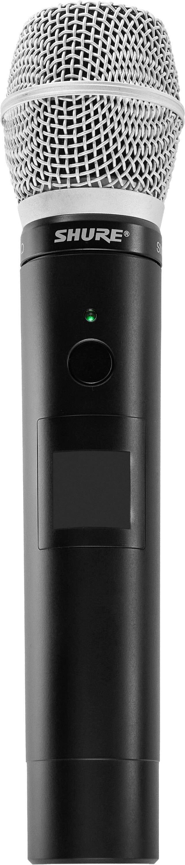 Shure MXW2X Handheld Transmitter with SM86 Capsule - Z10 Band | Sweetwater