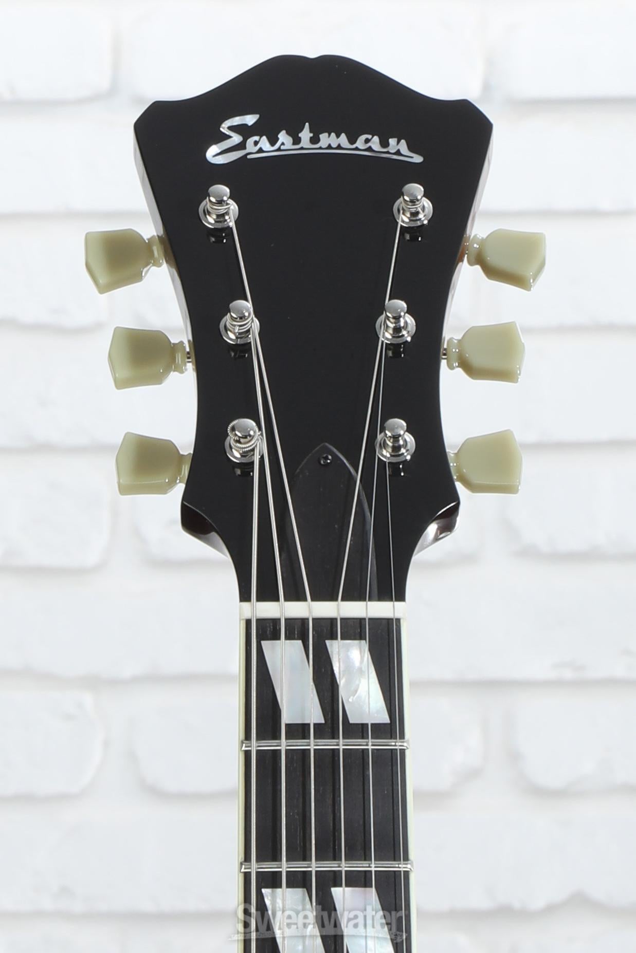 Eastman Guitars AR372CE-P90 Archtop Hollowbody Electric Guitar ...