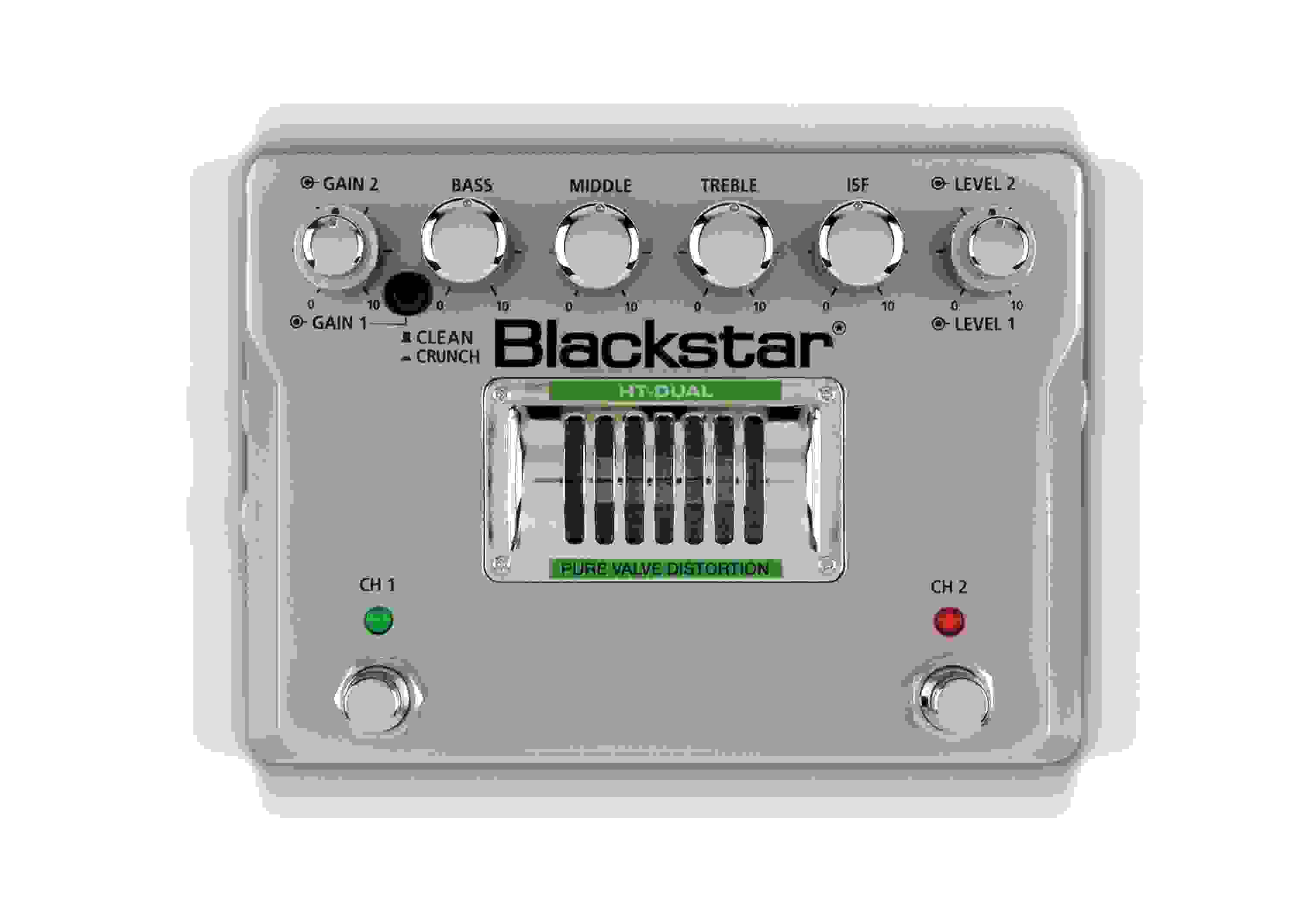 Blackstar HT-DUAL 2-Channel Tube Distortion Pedal | Sweetwater