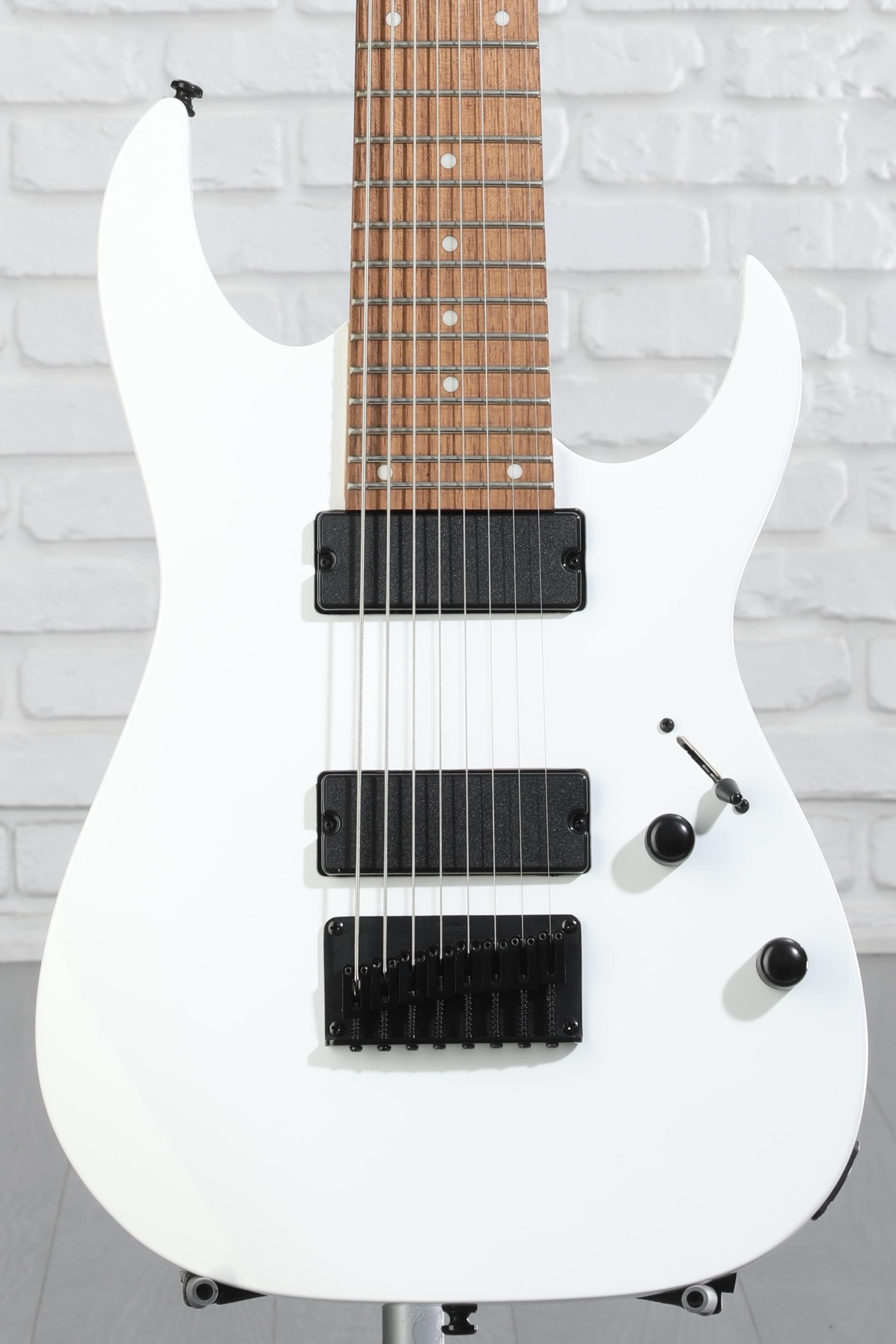 Ibanez RG Standard RG8 8-string Electric Guitar - White | Sweetwater