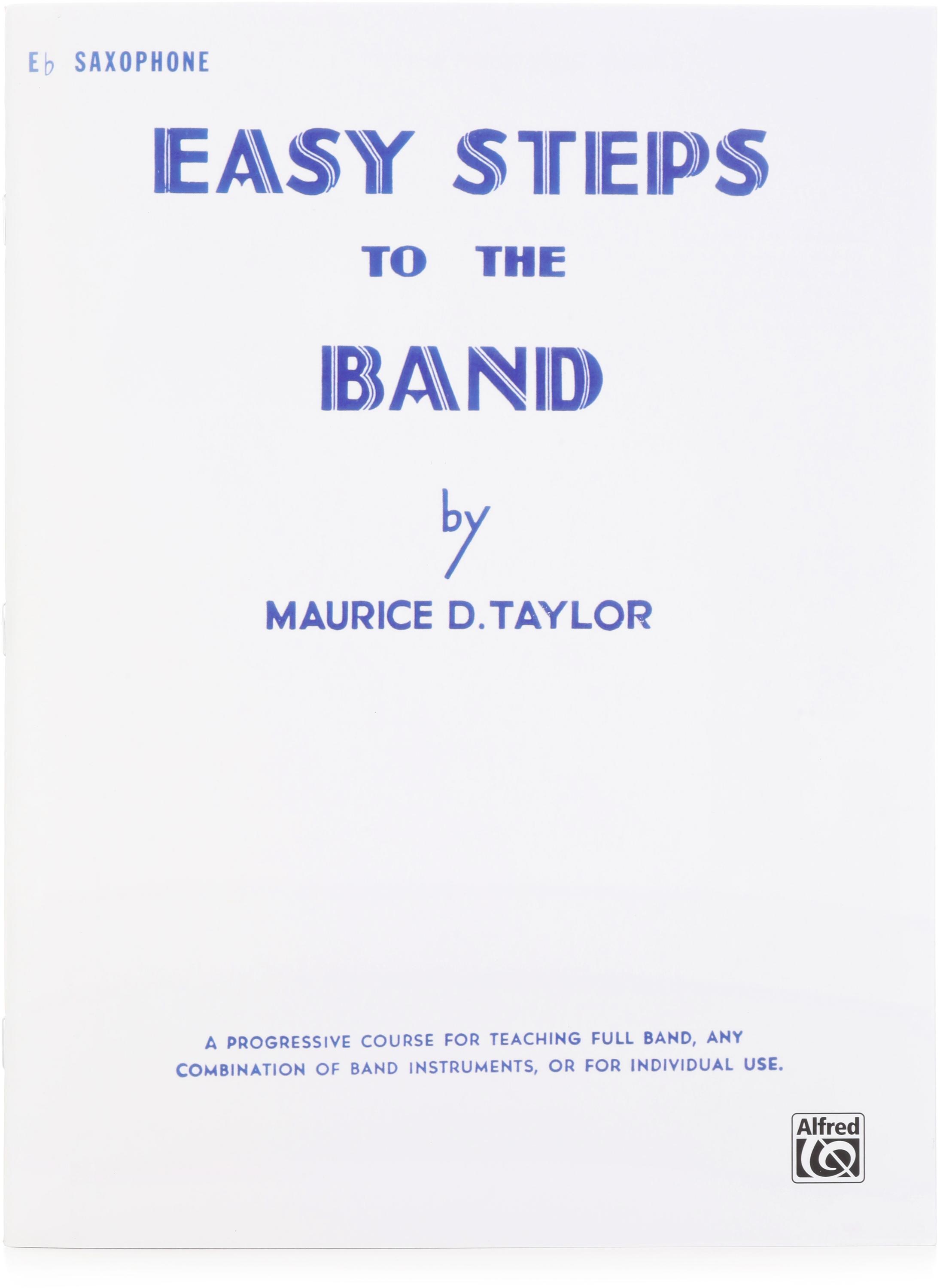 Alfred Easy Steps to the Band Book - Alto Saxophone | Sweetwater