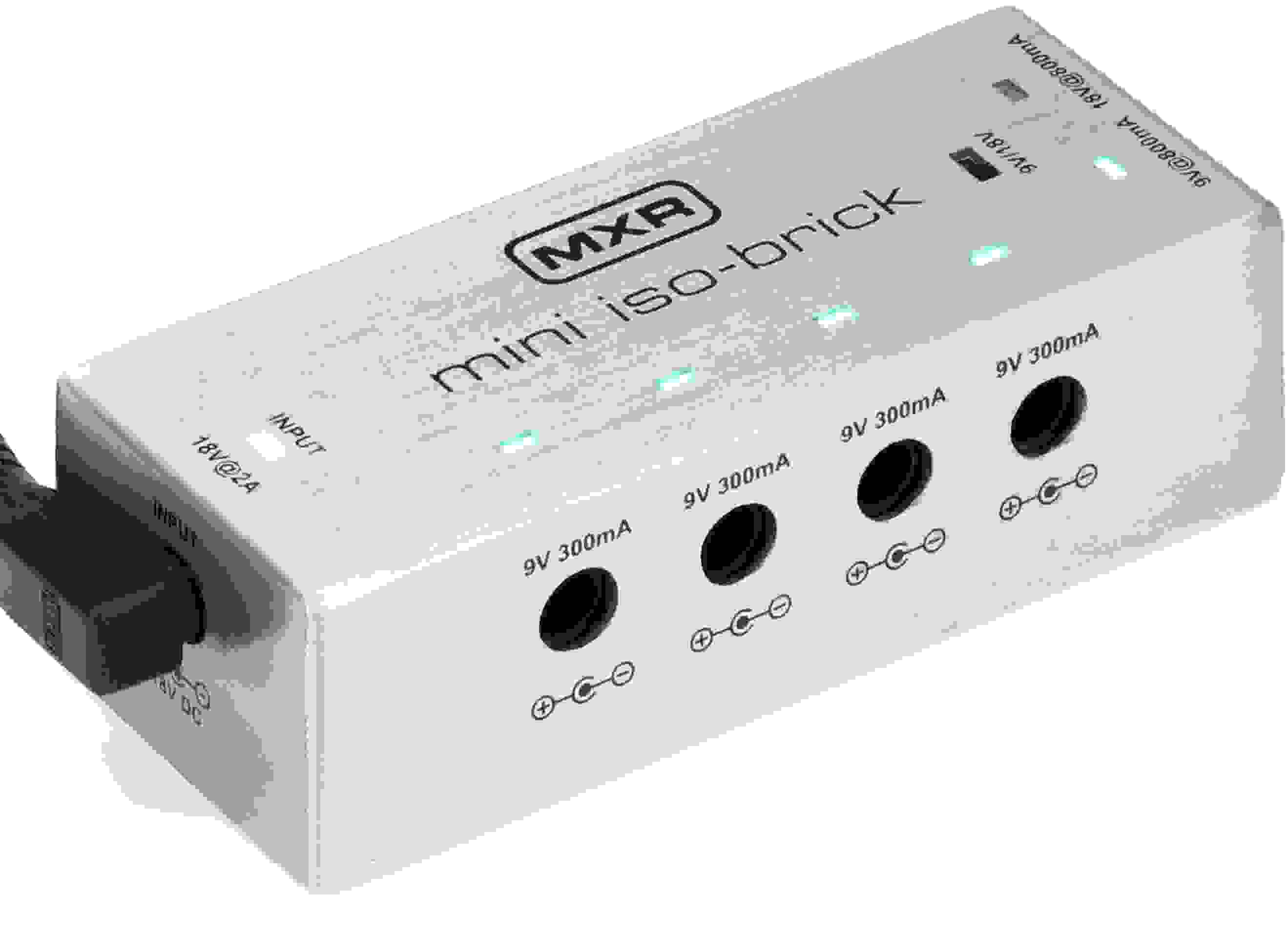 MXR M239 Mini Iso-Brick 5-output Mini Isolated Pedal Power Supply ...