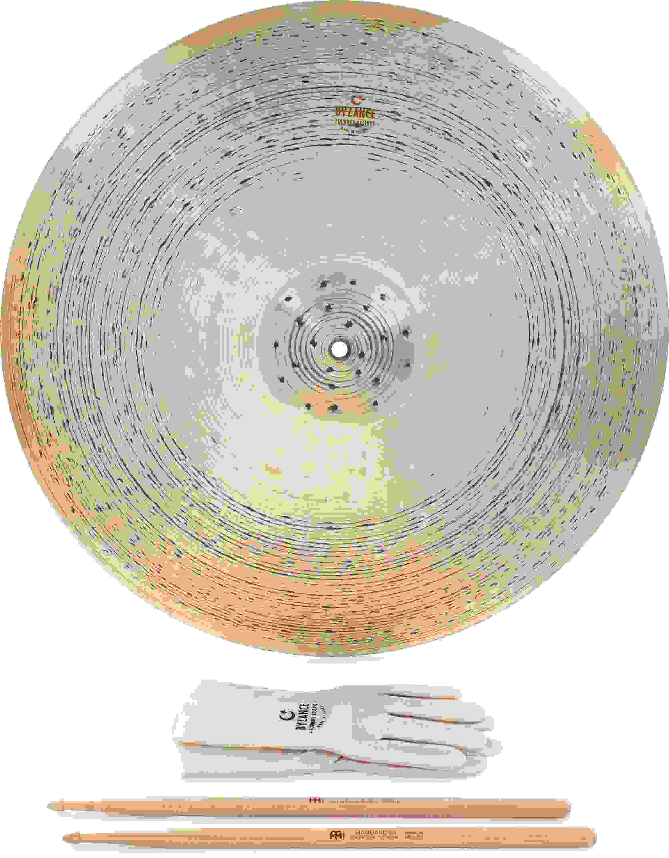 Meinl Cymbals 22-inch Byzance Foundry Reserve Light Ride Cymbal ...