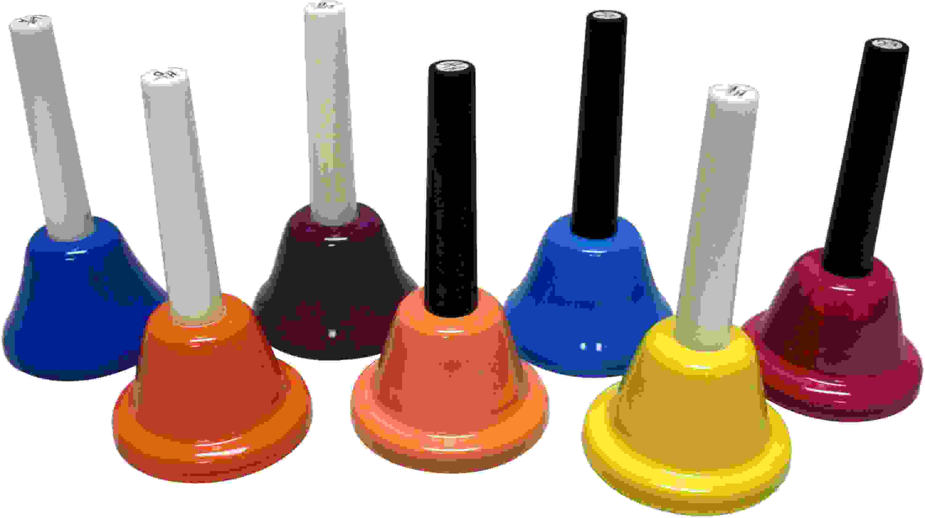 Rhythm Band RB108EX KidsPlay 7-note Handbell Expansion Set | Sweetwater