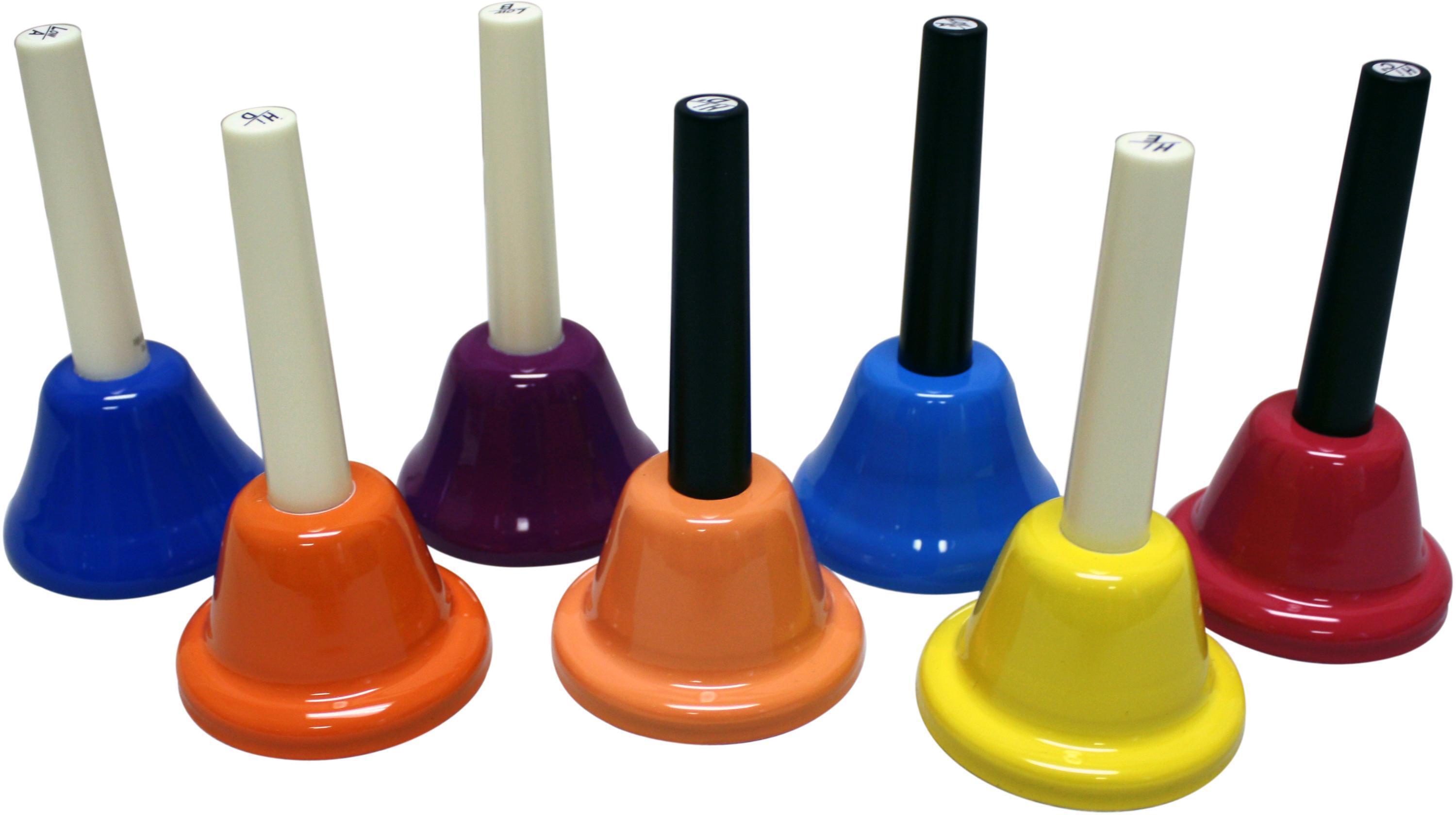 Rhythm Band RB108EX KidsPlay 7-note Handbell Expansion Set | Sweetwater