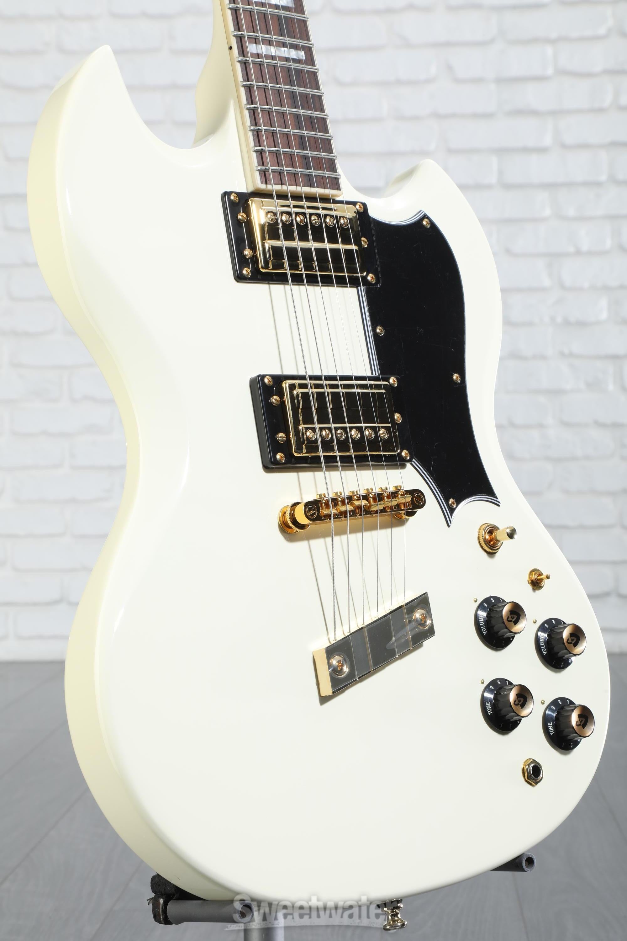 Guild Polara Kim Thayil Signature Electric Guitar - Vintage White ...