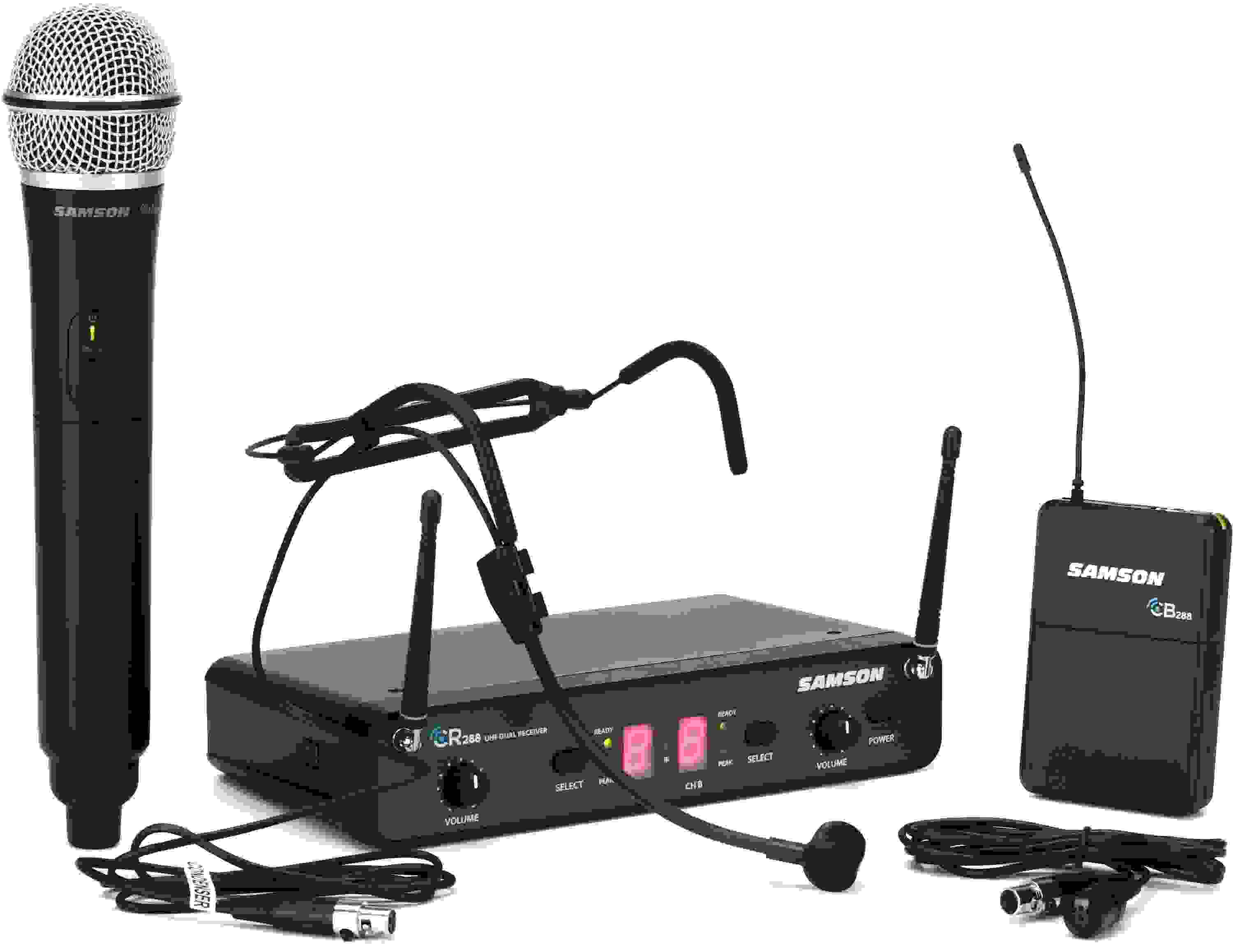 Samson Concert 288 All-in-one Dual-channel Wireless System - I Band ...