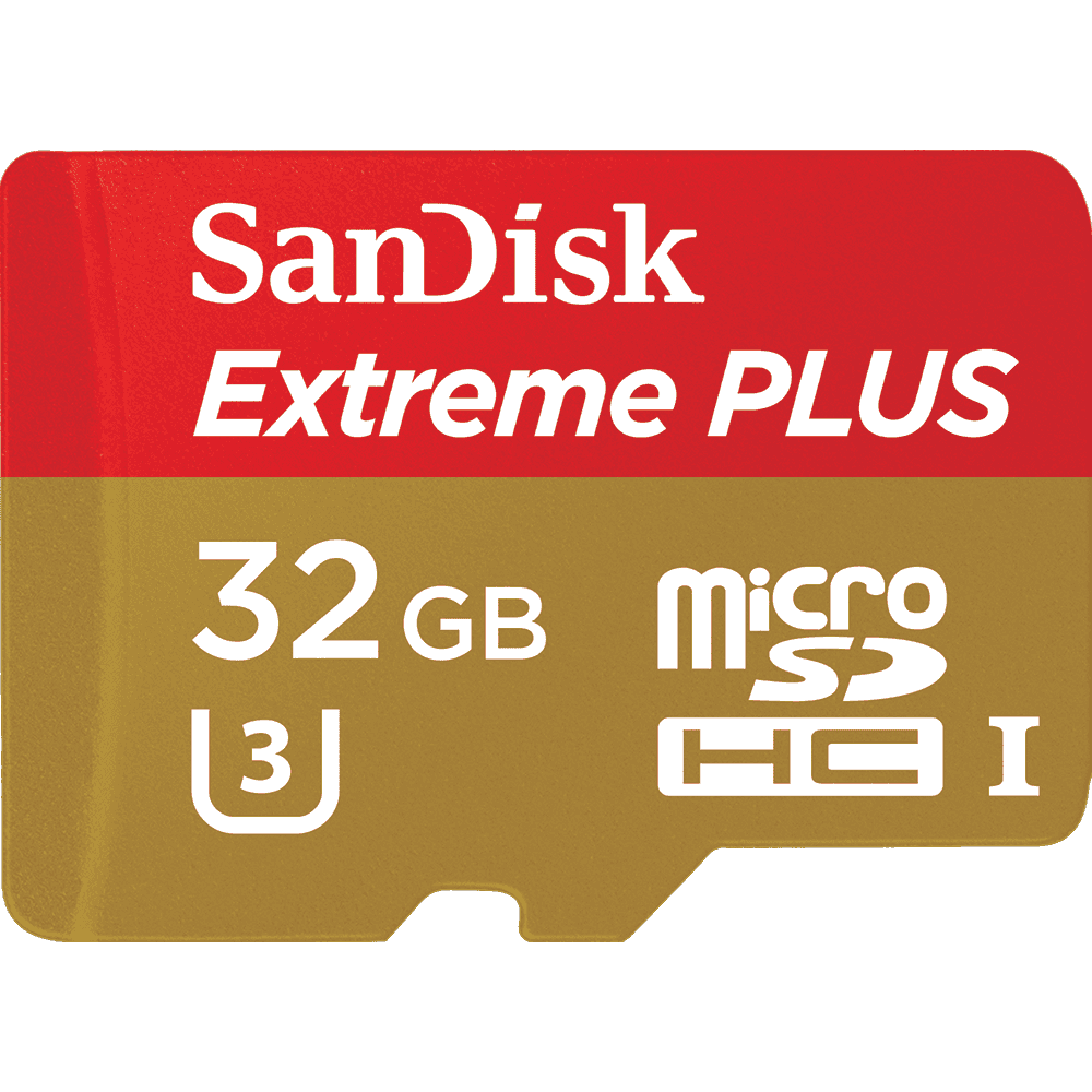 SanDisk Extreme PLUS microSDHC Card - 32GB, Class 10, U3, UHS-I | Sweetwater