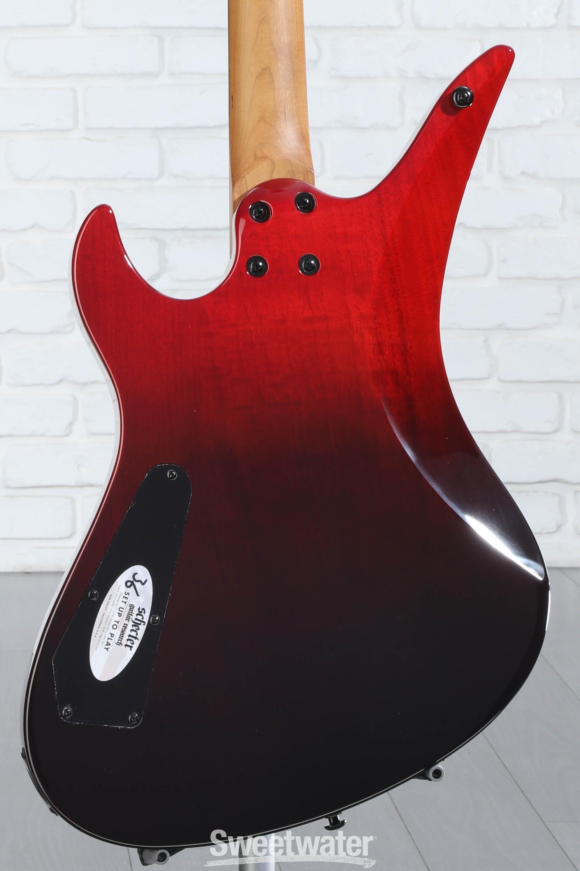 Schecter Avenger Standard Electric Guitar - Blood Burst | Sweetwater