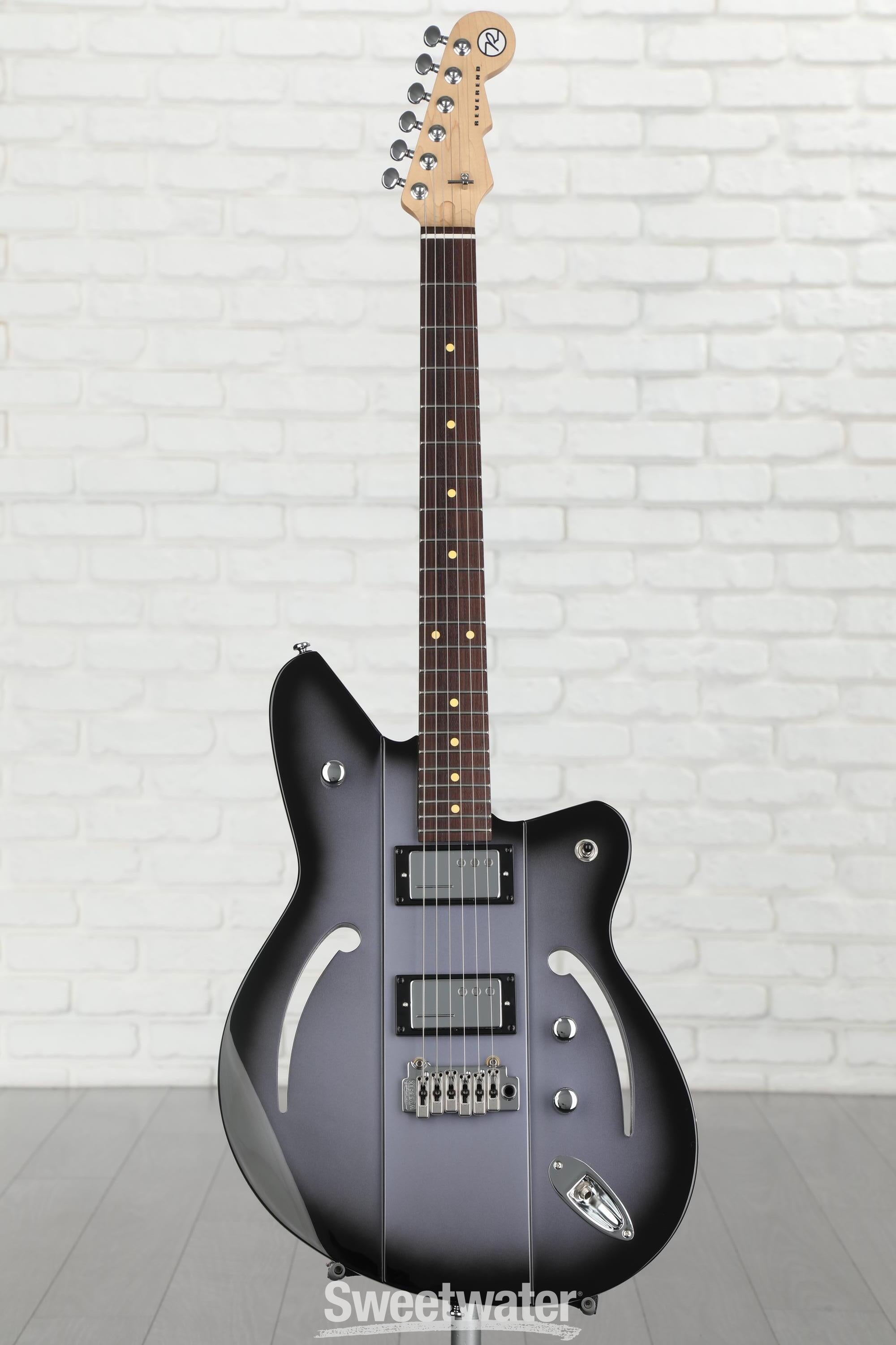 Reverend Airsonic W Solidbody Electric Guitar with Rosewood Fingerboard ...