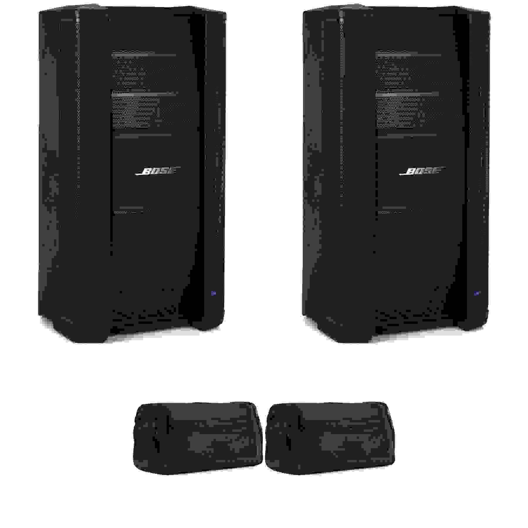Bose F1 Model 812 Flexible Array Loudspeaker Pair With Bags Bundle ...