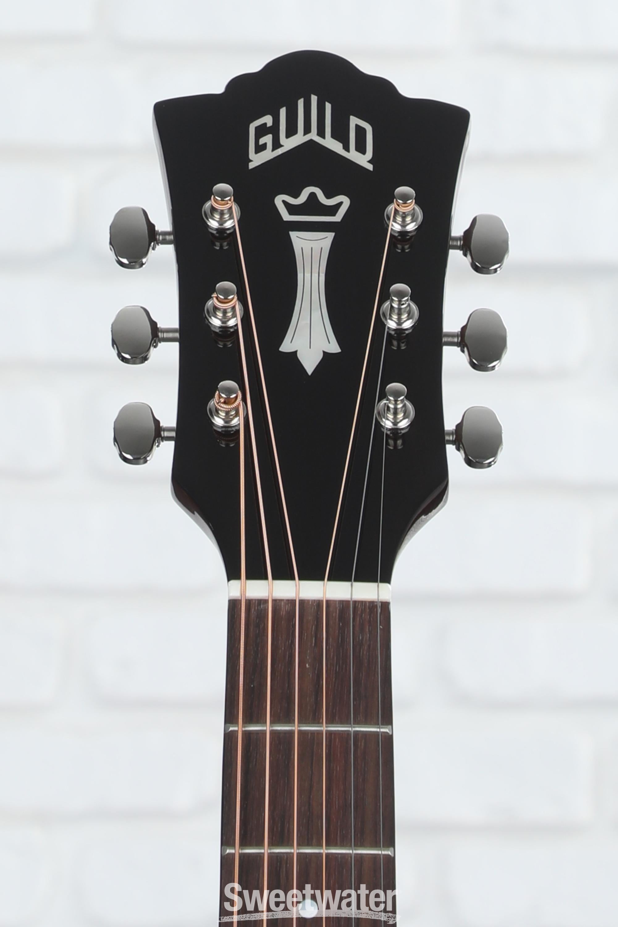 Guild D-150CE Acoustic-Electric Guitar - Natural | Sweetwater