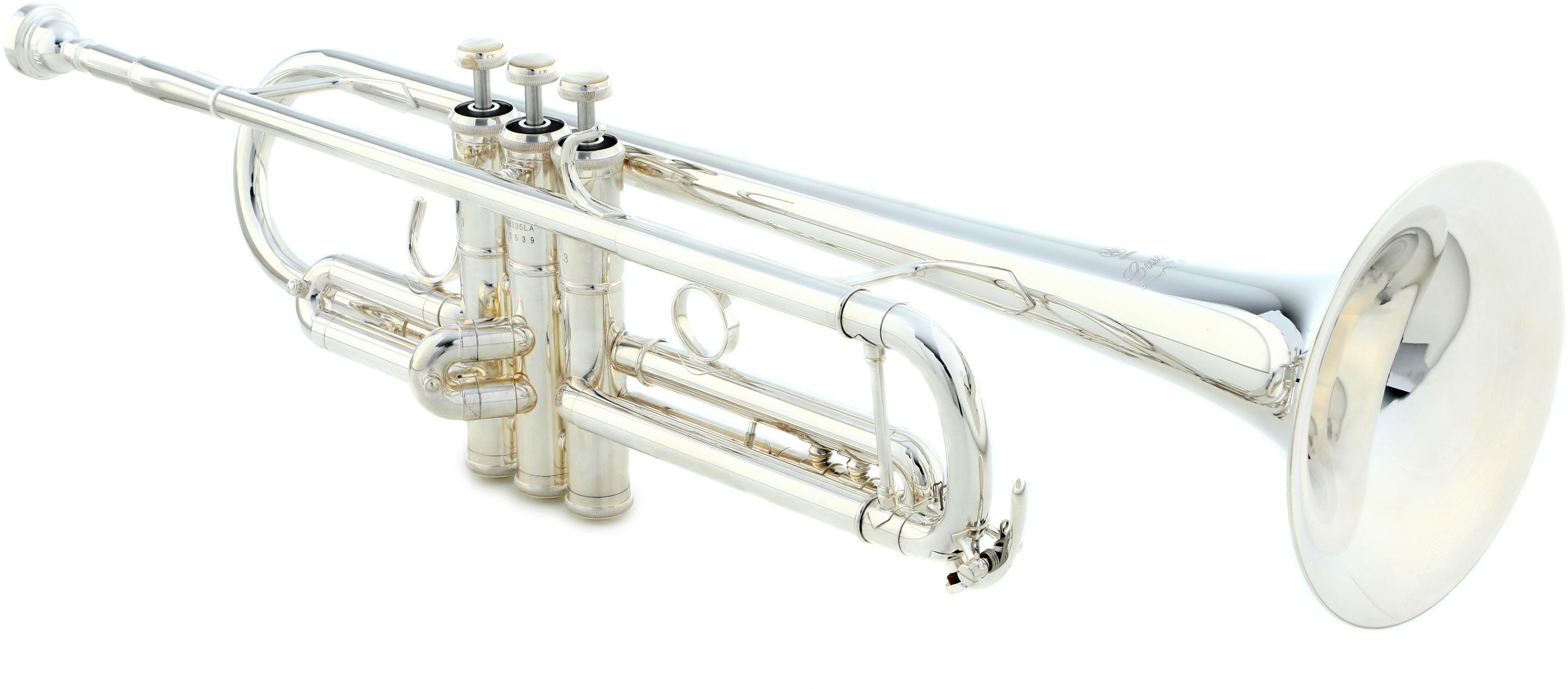 Yamaha YTR-8335LAIIS Custom Professional Bb Trumpet - Silver Plated ...