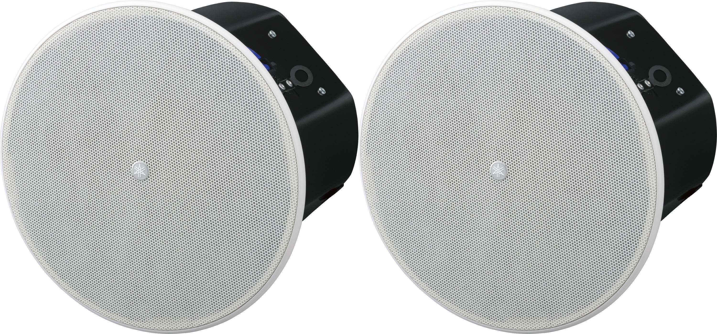 Yamaha VXC8W 8-inch In-Ceiling Speaker - White (Pair) | Sweetwater