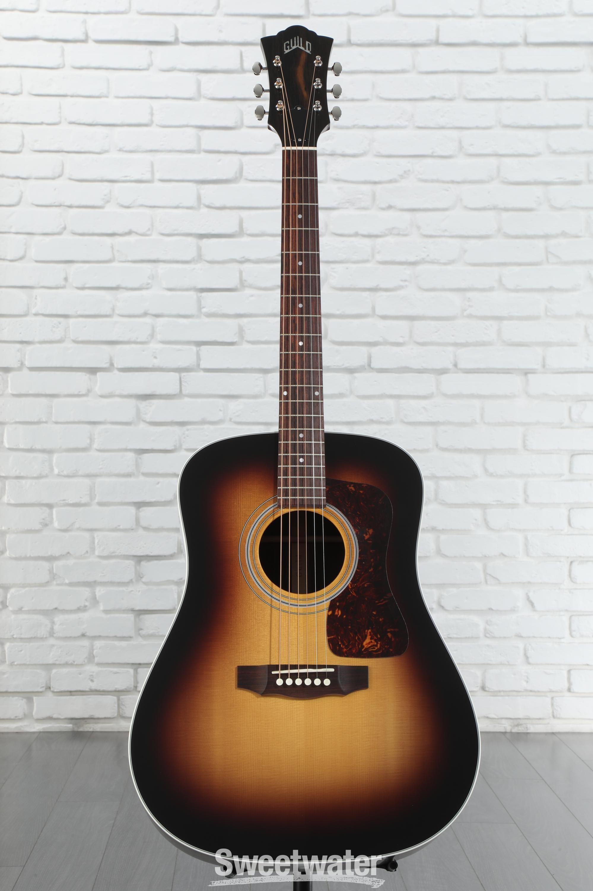 Guild D-50 Standard Dreadnought Acoustic Guitar - Antique Burst ...