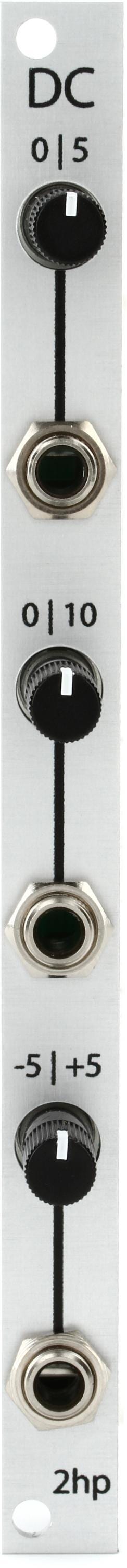 2HP DC Eurorack Voltage OffSet Module - Silver | Sweetwater