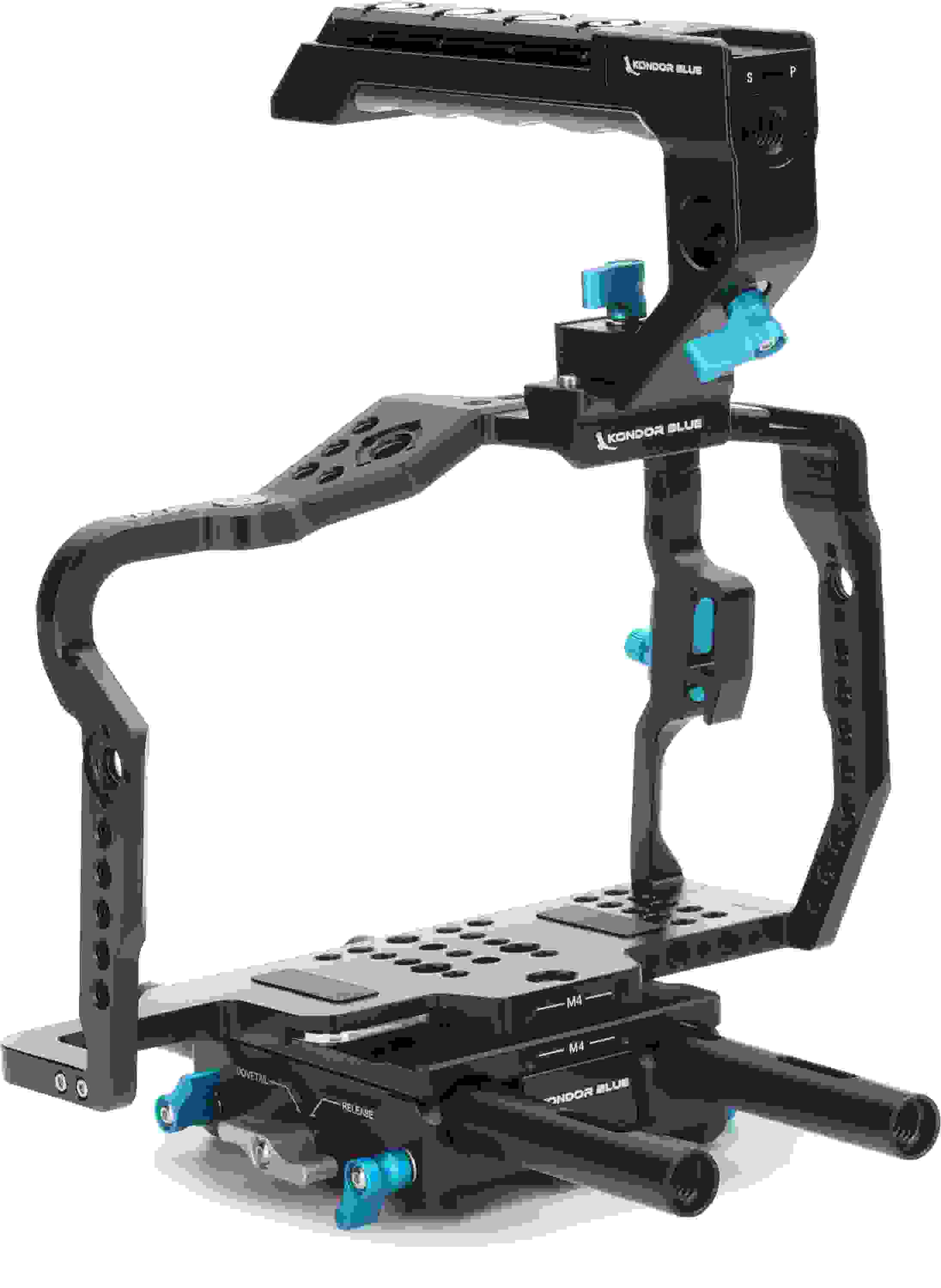 Kondor Blue Blackmagic Pocket 6K Pro Base Rig - Black | Sweetwater
