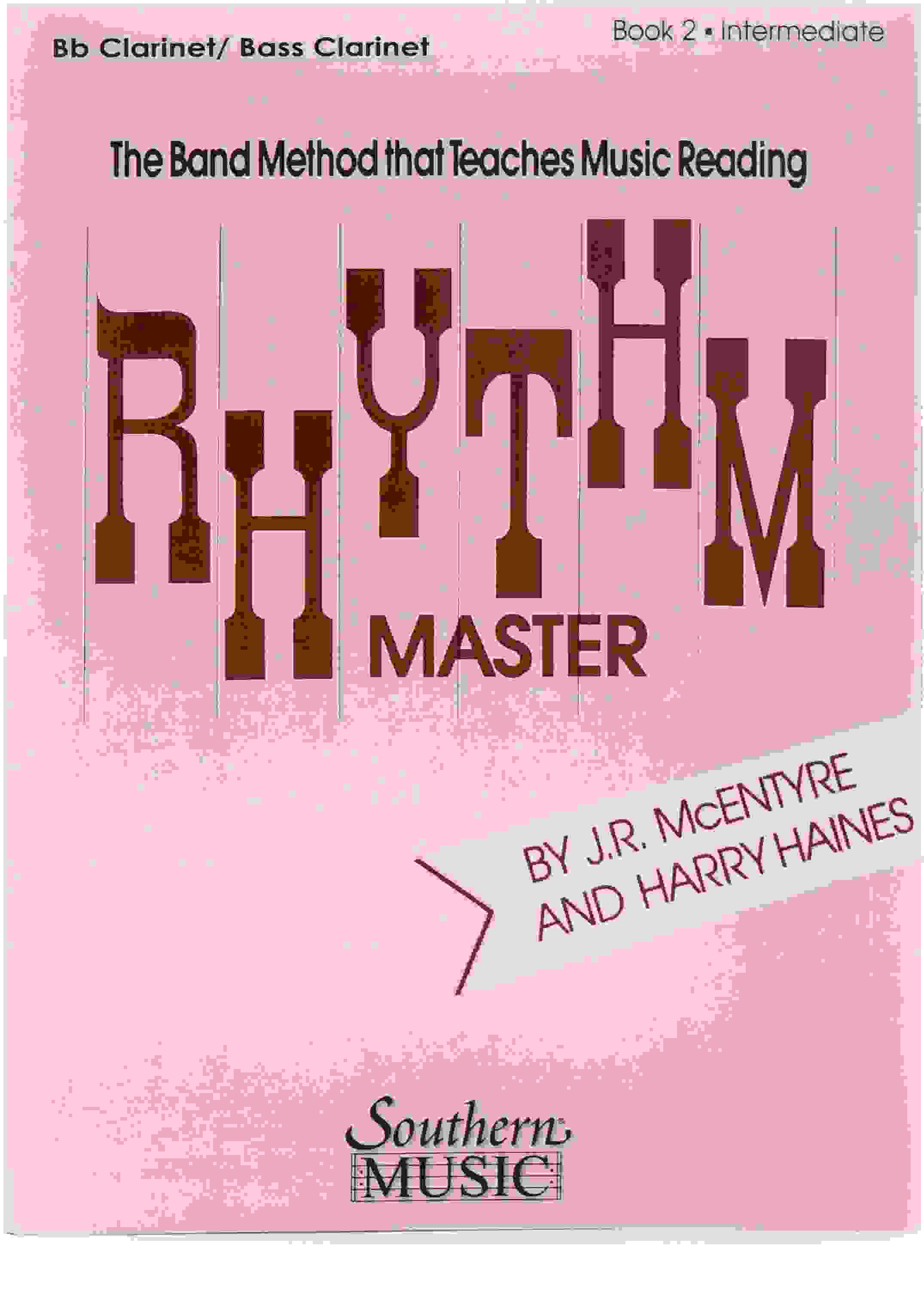 Hal Leonard Rhythm Master Book 2 - Clarinet/Bass Clarinet | Sweetwater