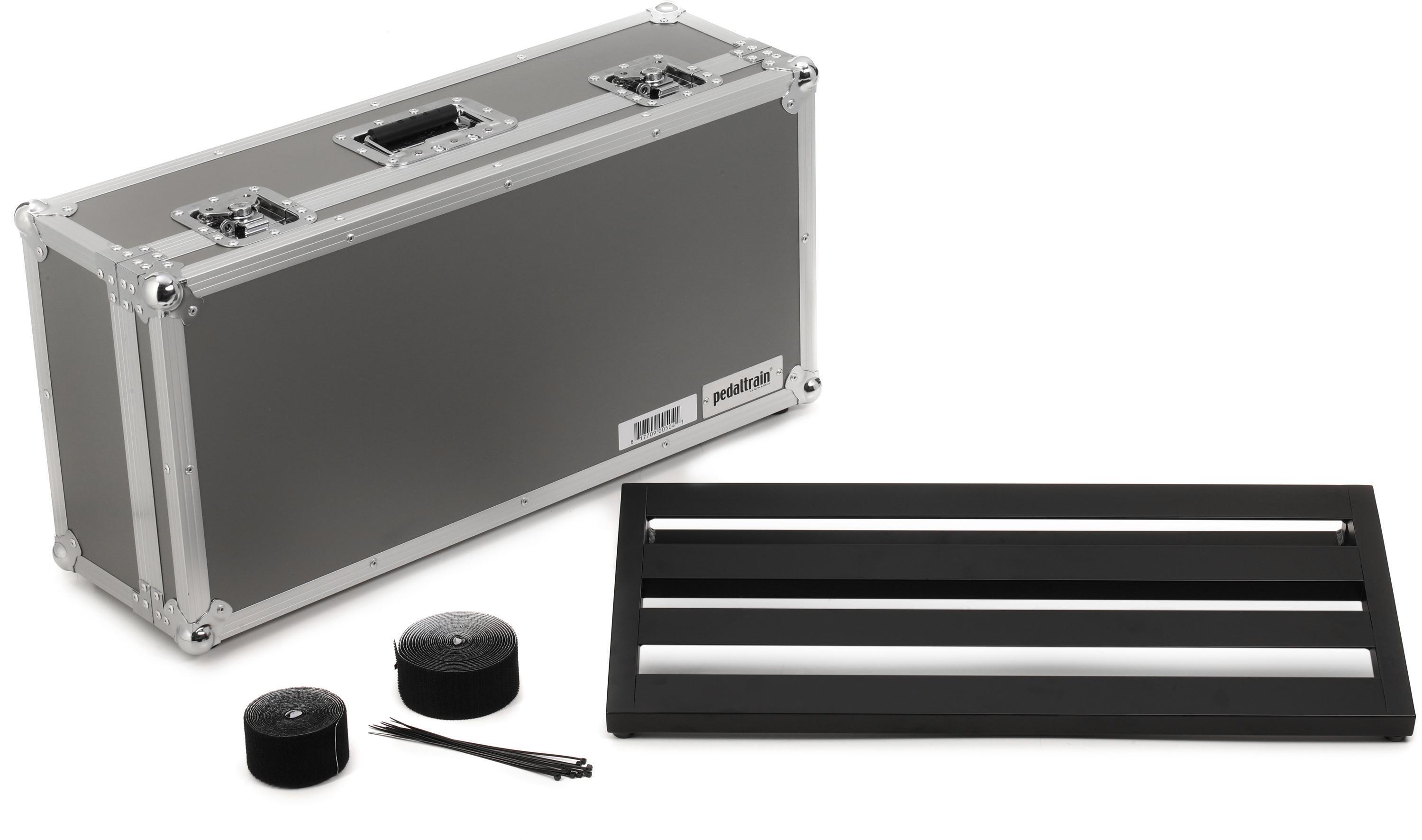 Pedaltrain JR MAX 28-inch x 12.5-inch Pedalboard with Tour Case ...
