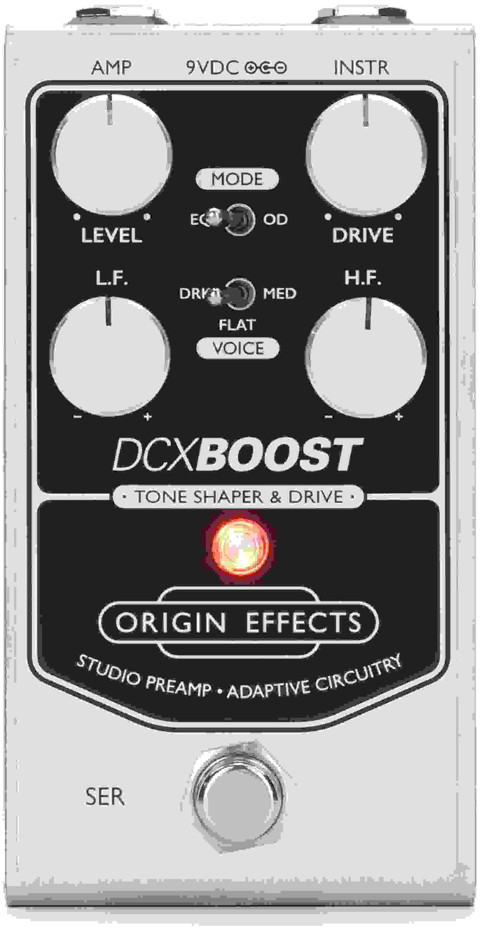 Origin Effects DCX Boost Tone Shaper & Drive Pedal | Sweetwater