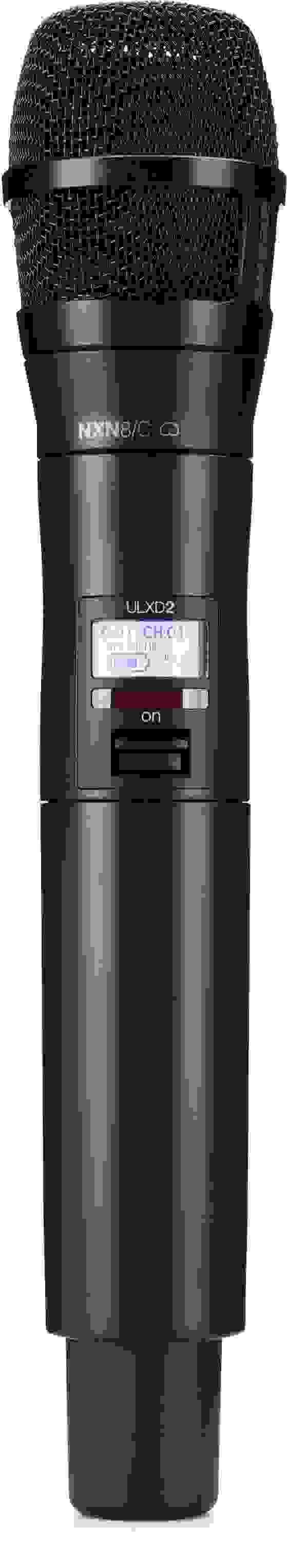 Shure ULXD2/Nexadyne Wireless Handheld Microphone Transmitter - Black | Sweetwater