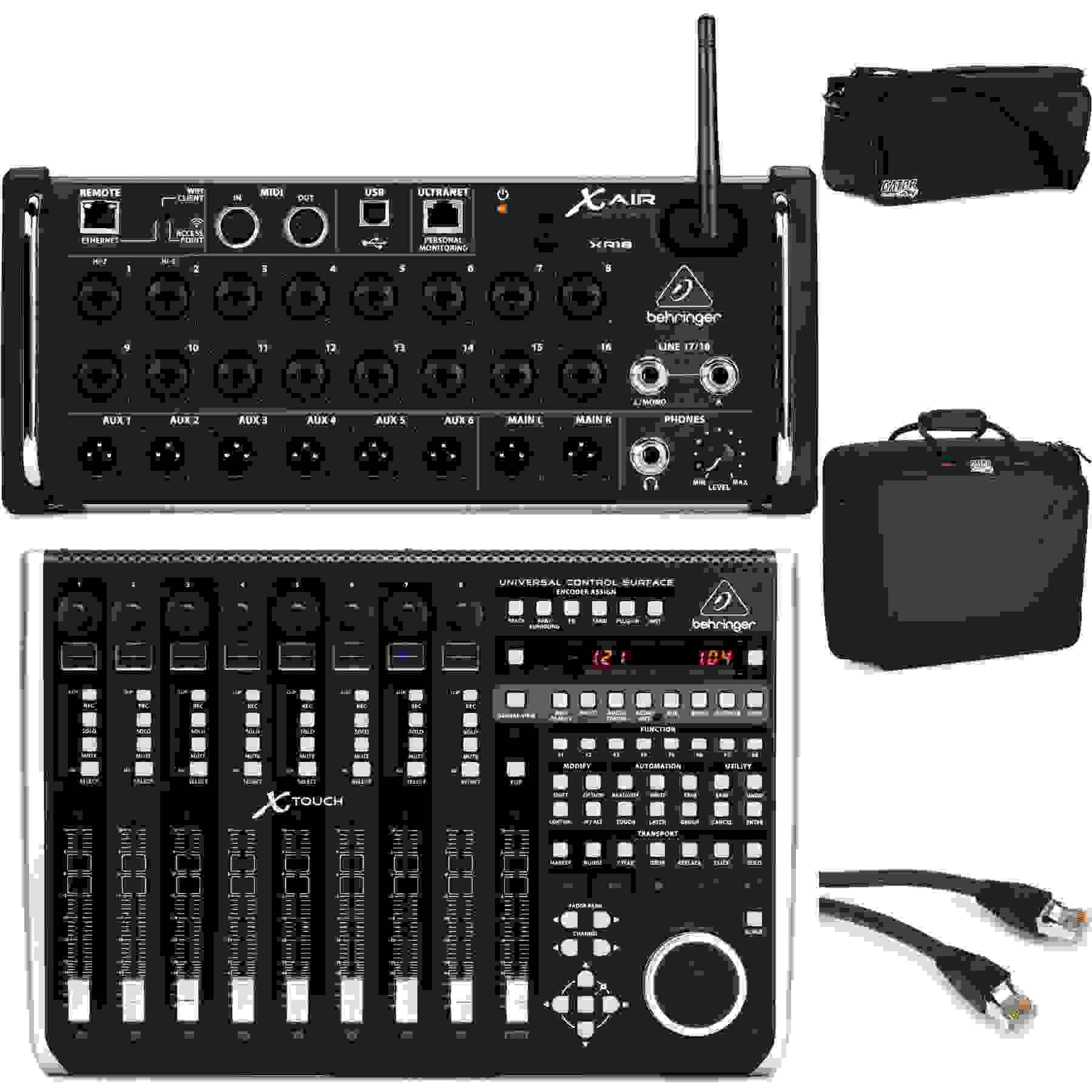 Behringer X Air XR18 18-channel Tablet-Controlled Digital Mixer and ...