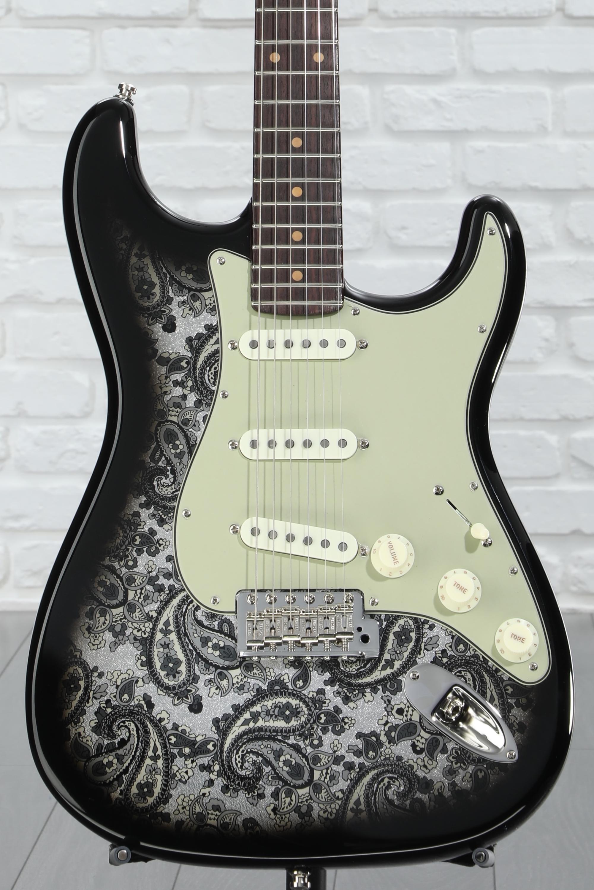 Fender Custom Shop GT11 Stratocaster Electric Guitar - Black Paisley ...