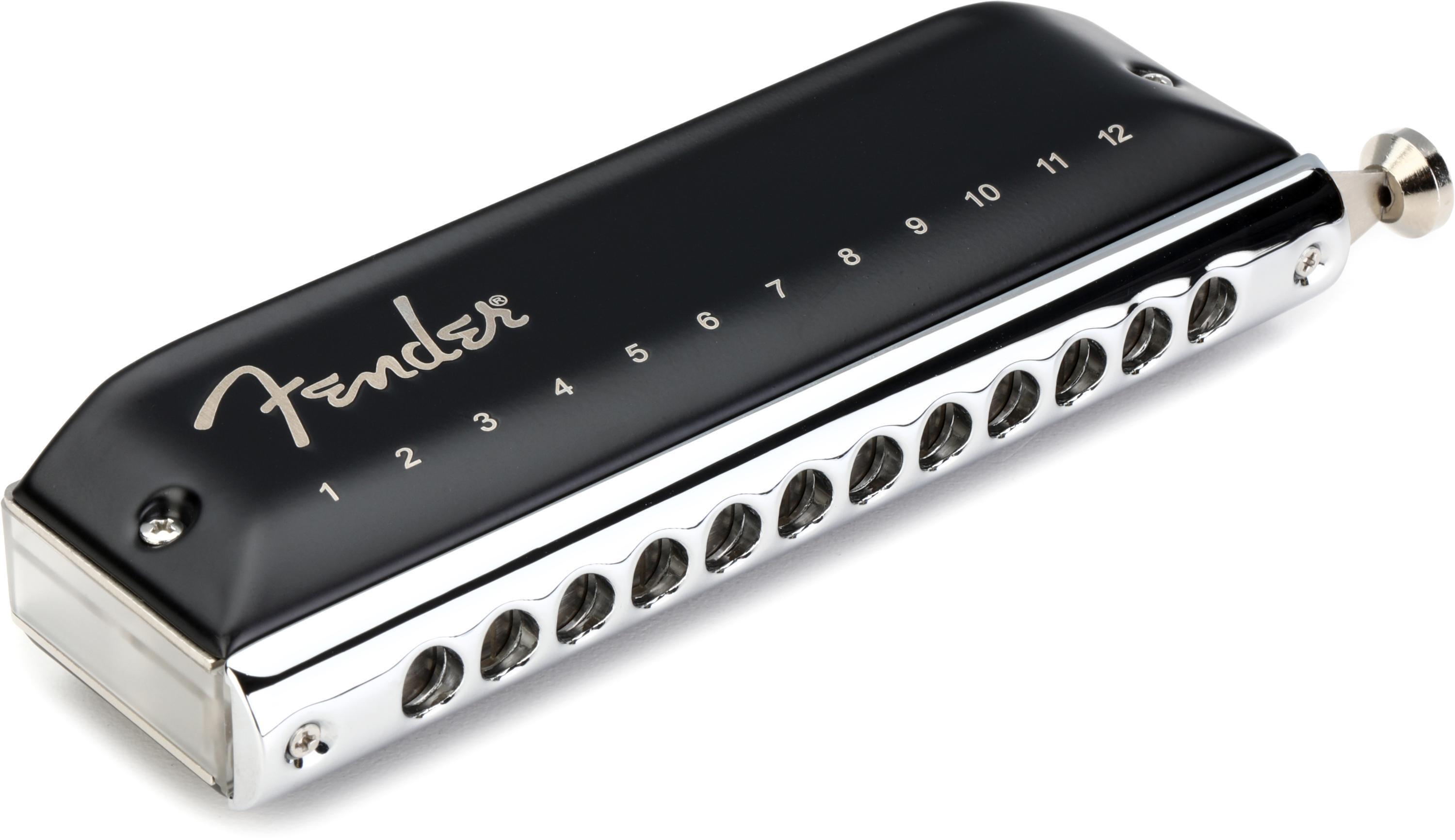 Fender Groove Pro Chromatic 12-hole Harmonica | Sweetwater