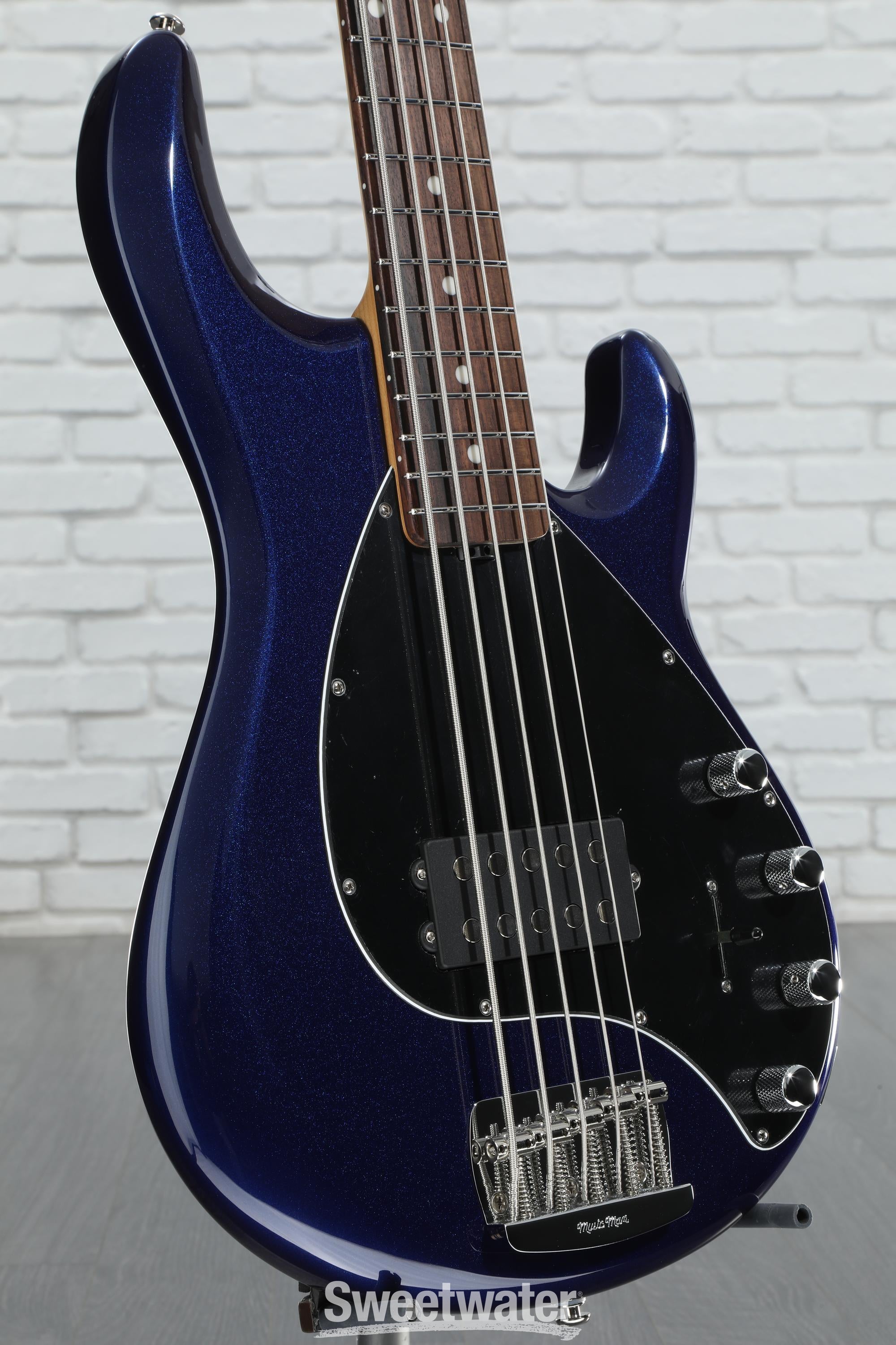 Ernie Ball Music Man StingRay 5 Special 5-string Bass Guitar - Butane ...