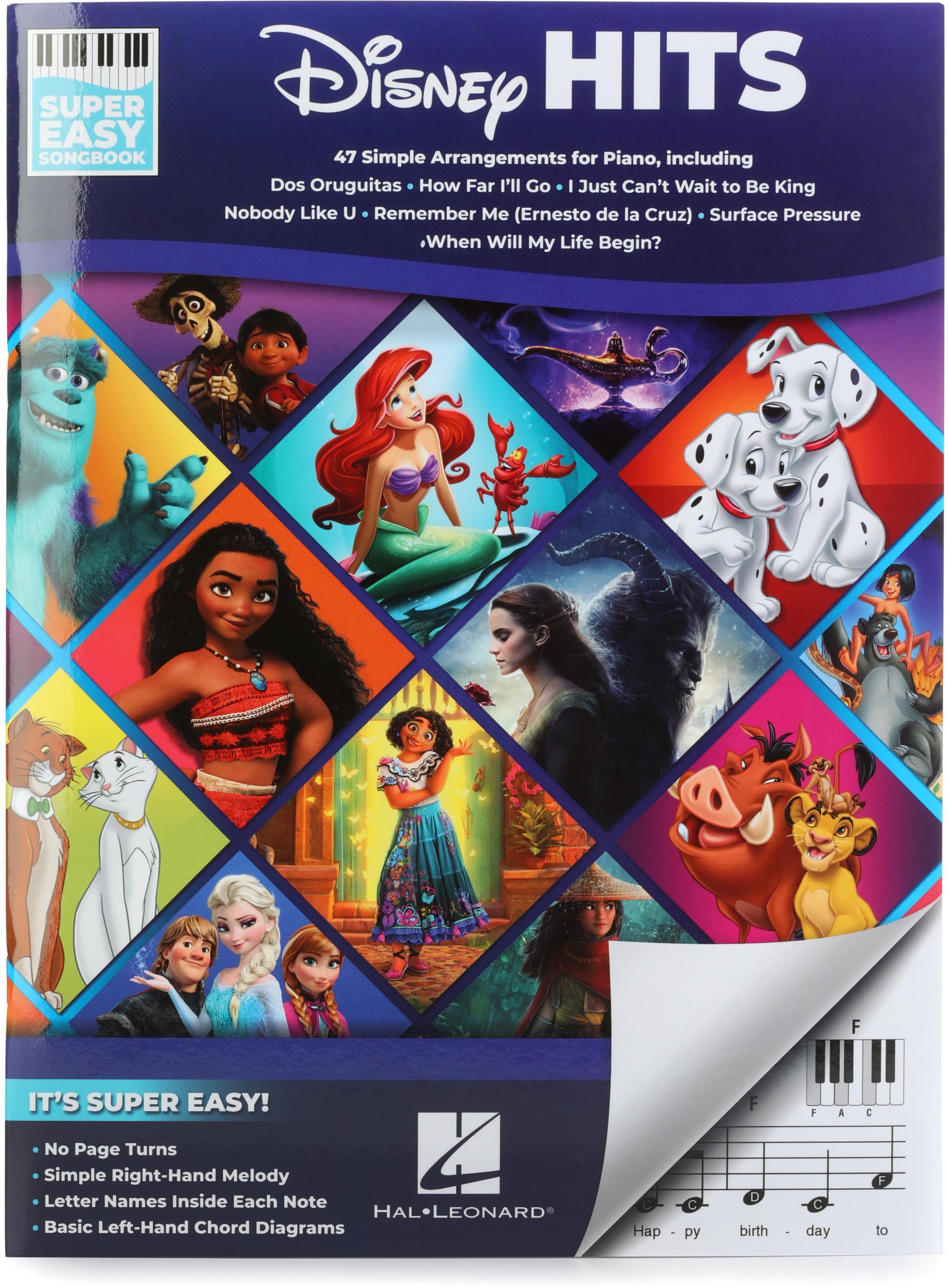 Hal Leonard Print Disney Hits Super Easy Piano Songbook | Sweetwater