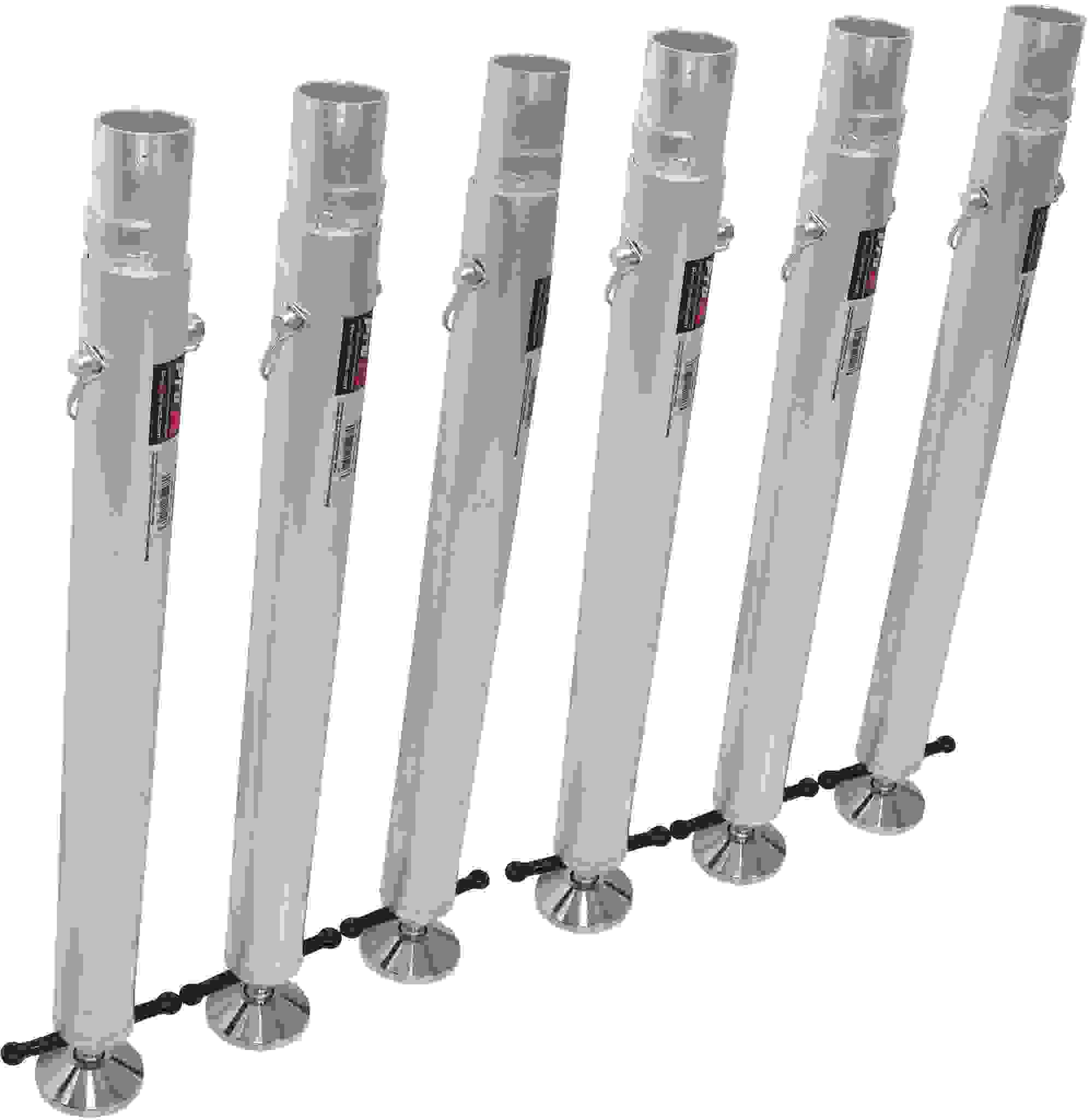 ProX Telescoping Stage Legs - 28-48 inches, 6-pack | Sweetwater