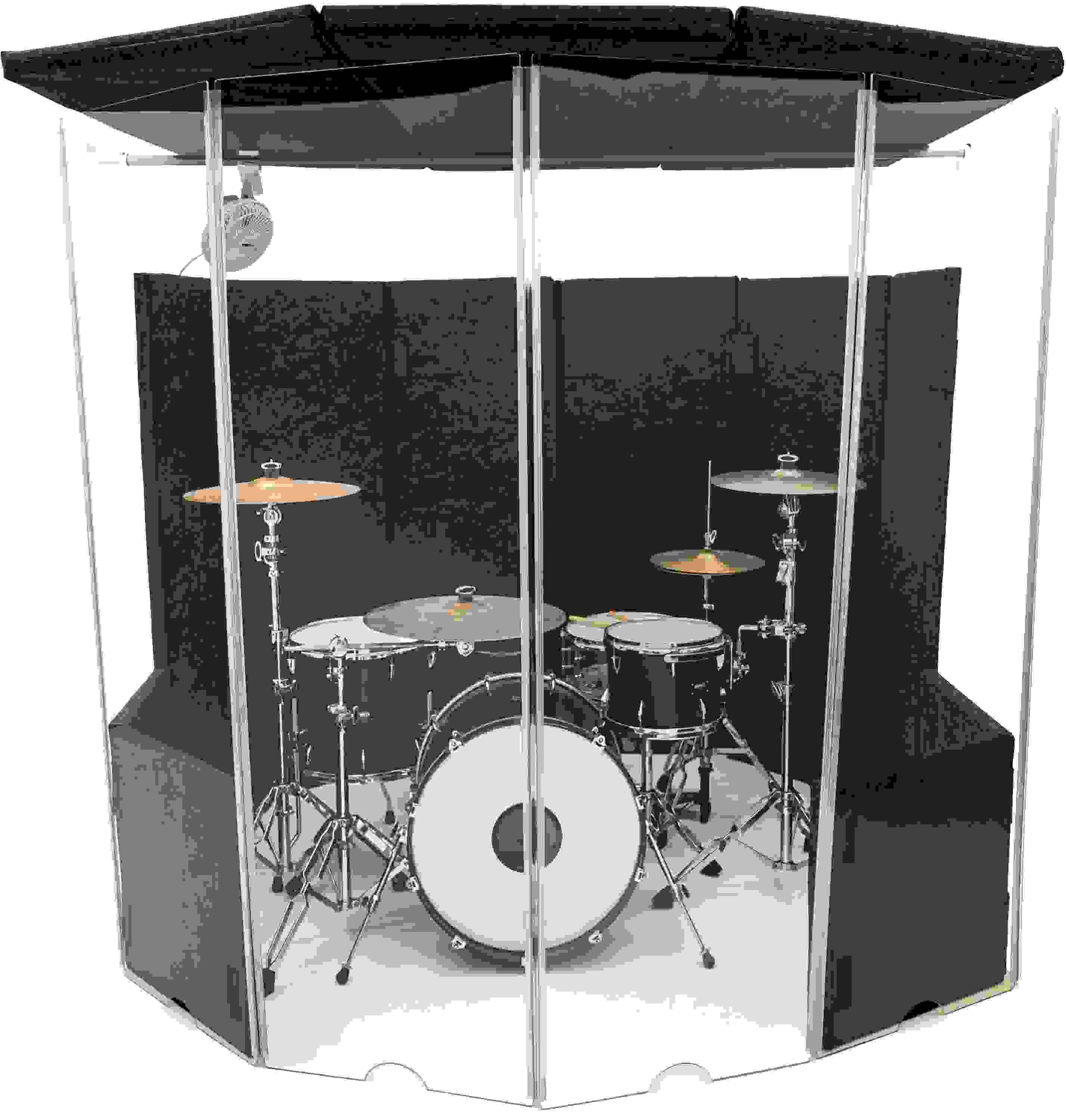 Sound Shields VDS-6SPS-78 6-panel Isolation Booth with 78-inch Panels ...