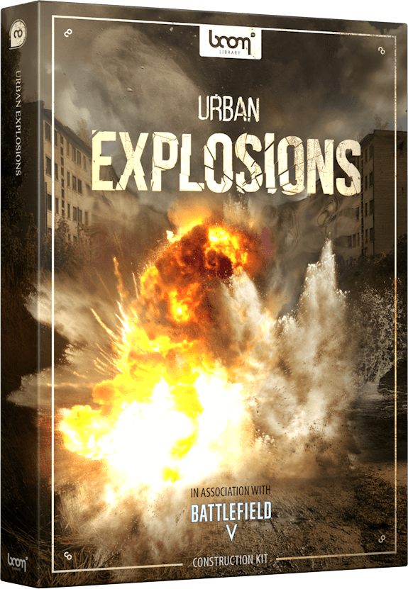 Boom Library Urban Explosions Sound FX Library - Construction Kit Edition | Sweetwater