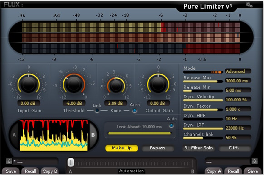 Flux Pure Limiter V3 Plug-in | Sweetwater