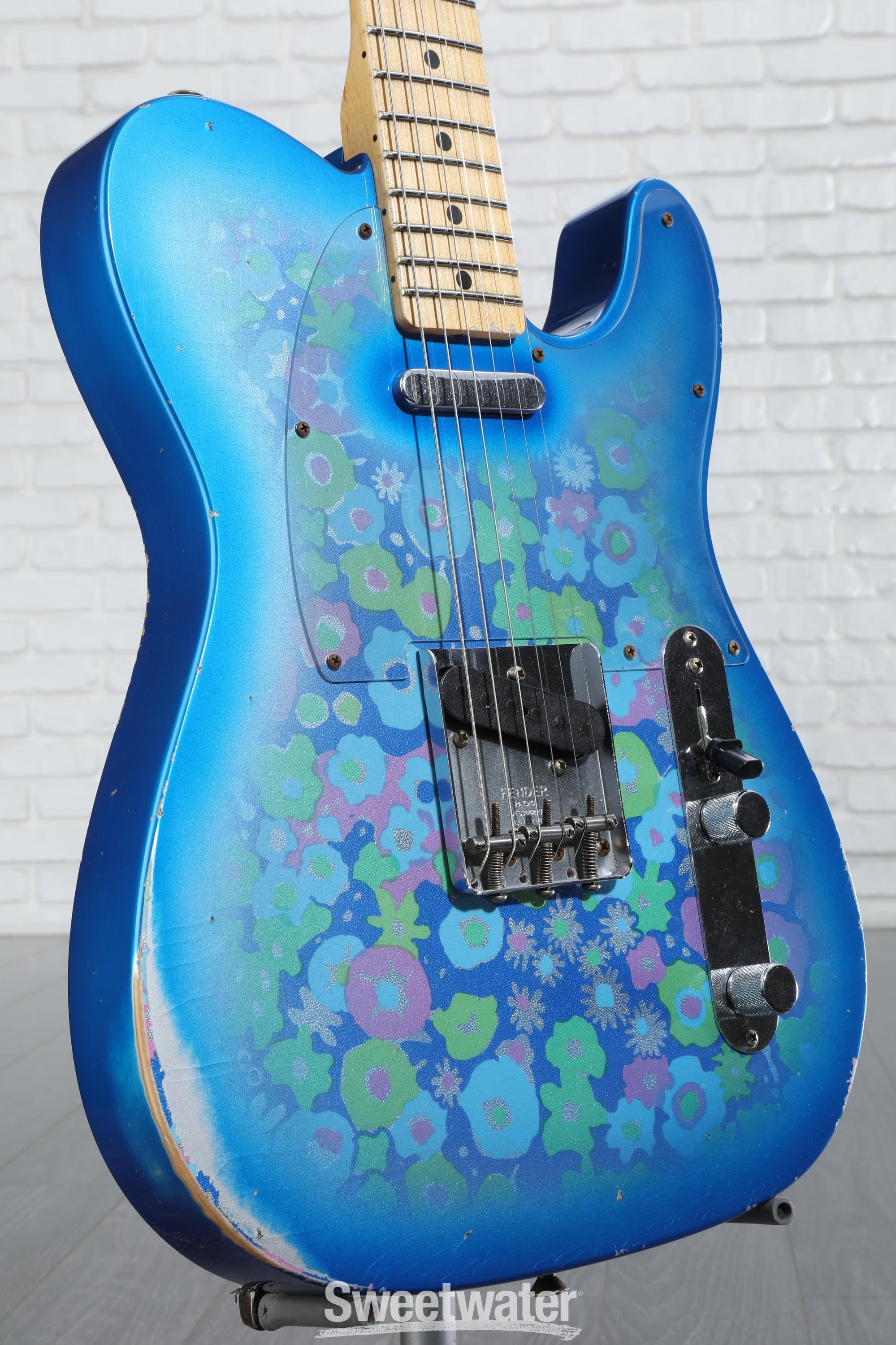 Fender Custom Shop Limited-edition '68 Telecaster Relic - Blue Floral ...