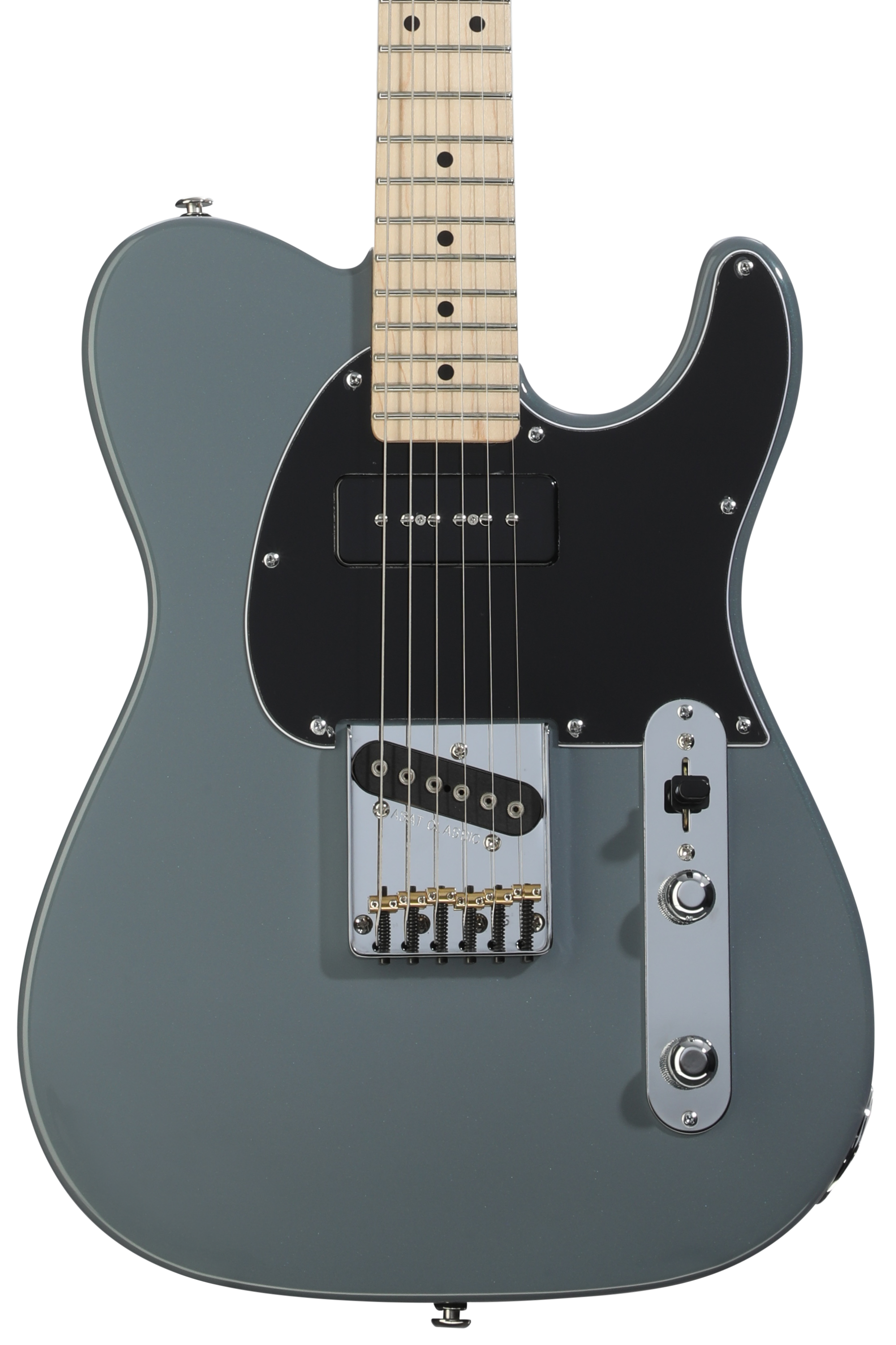 G&L Fullerton Deluxe ASAT Classic Bluesboy P90 Electric Guitar - Grey ...