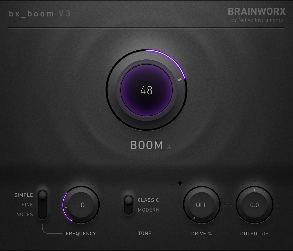 Brainworx bx_boom! V3 Plug-in | Sweetwater